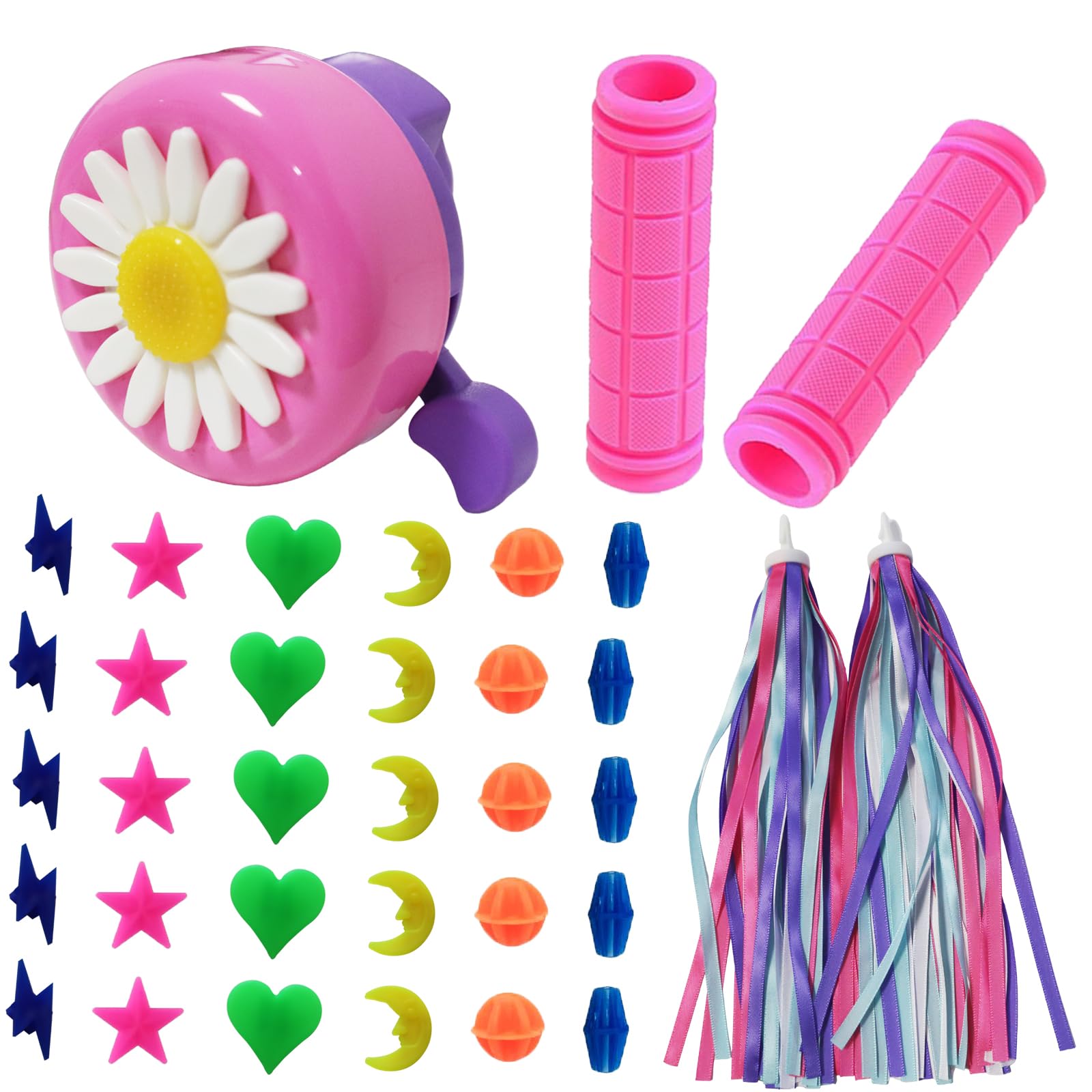 Amazon.com : Vkfljo Girls Bike Accessories with Bike Bell,Bike ...