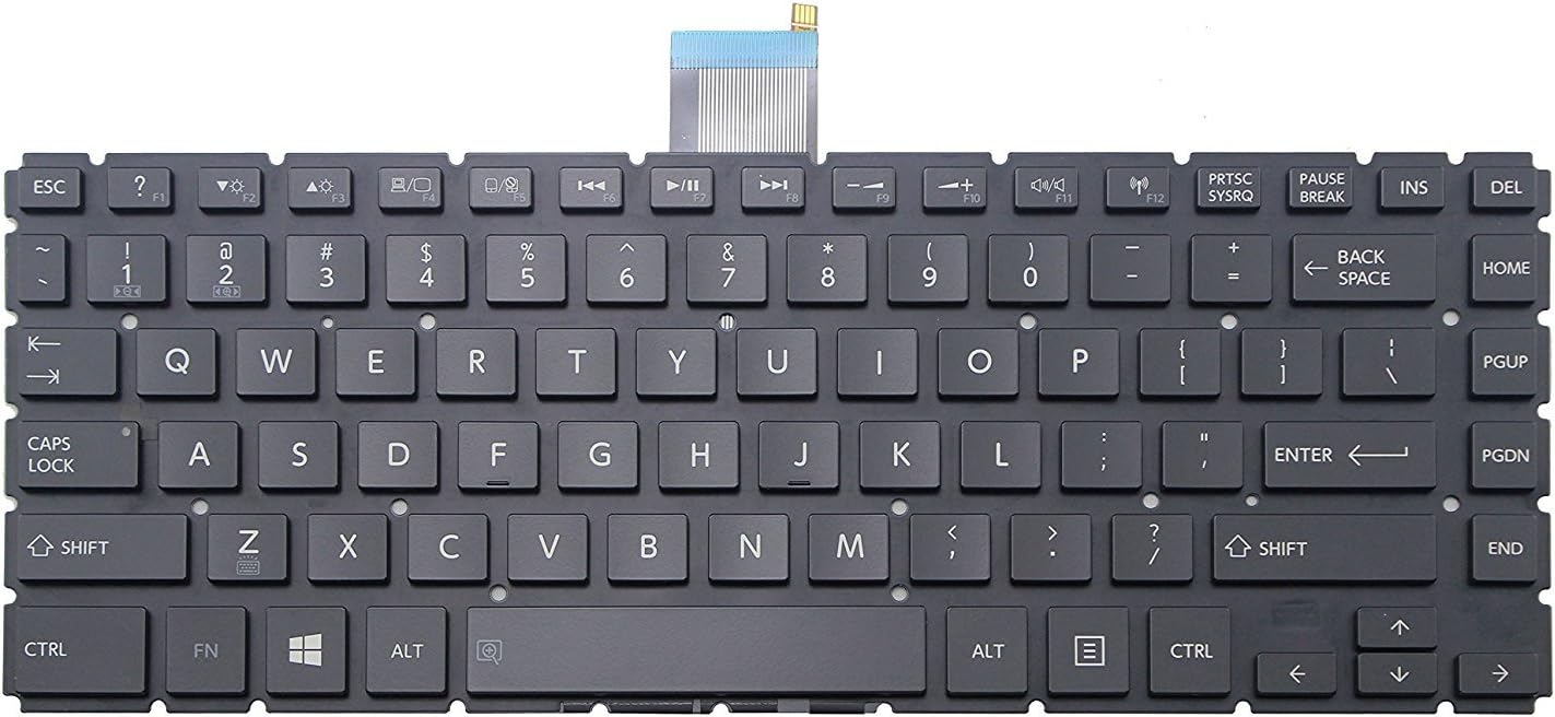 Amazon.com: New US Backlit Keyboard Compatible with Toshiba Satellite ...