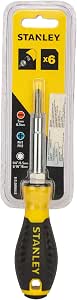 STANLEY Screwdriver, All-in-1, 6-Way (68-012) : Amazon.ca: Tools & Home ...