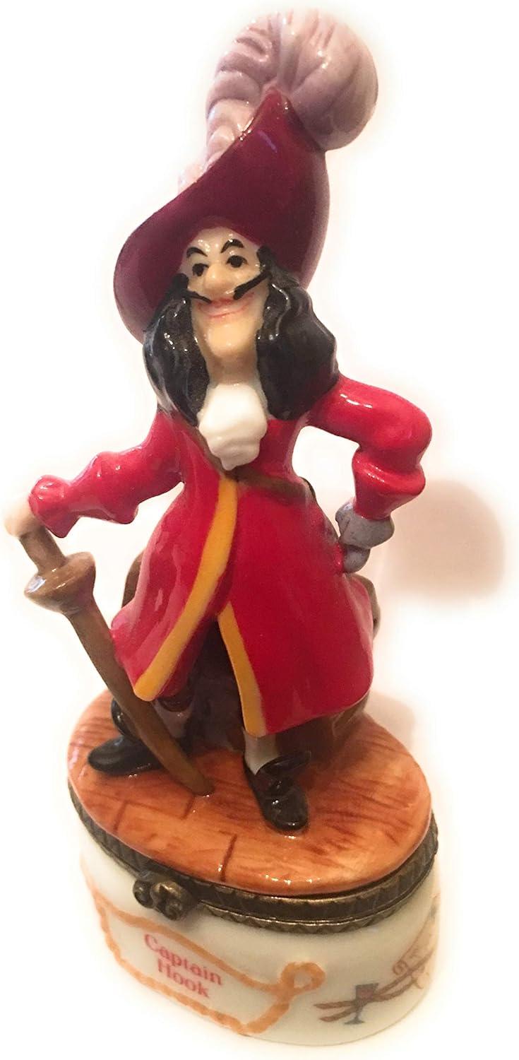 Amazon.com: Captain Hook Porcelain Hinged PHB Box - Midwest of Cannon ...
