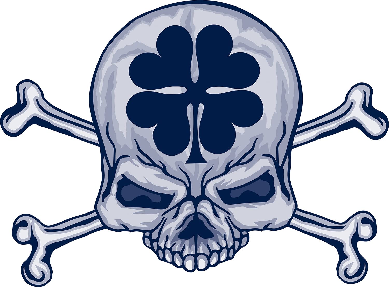 Skull Clover Tattoos