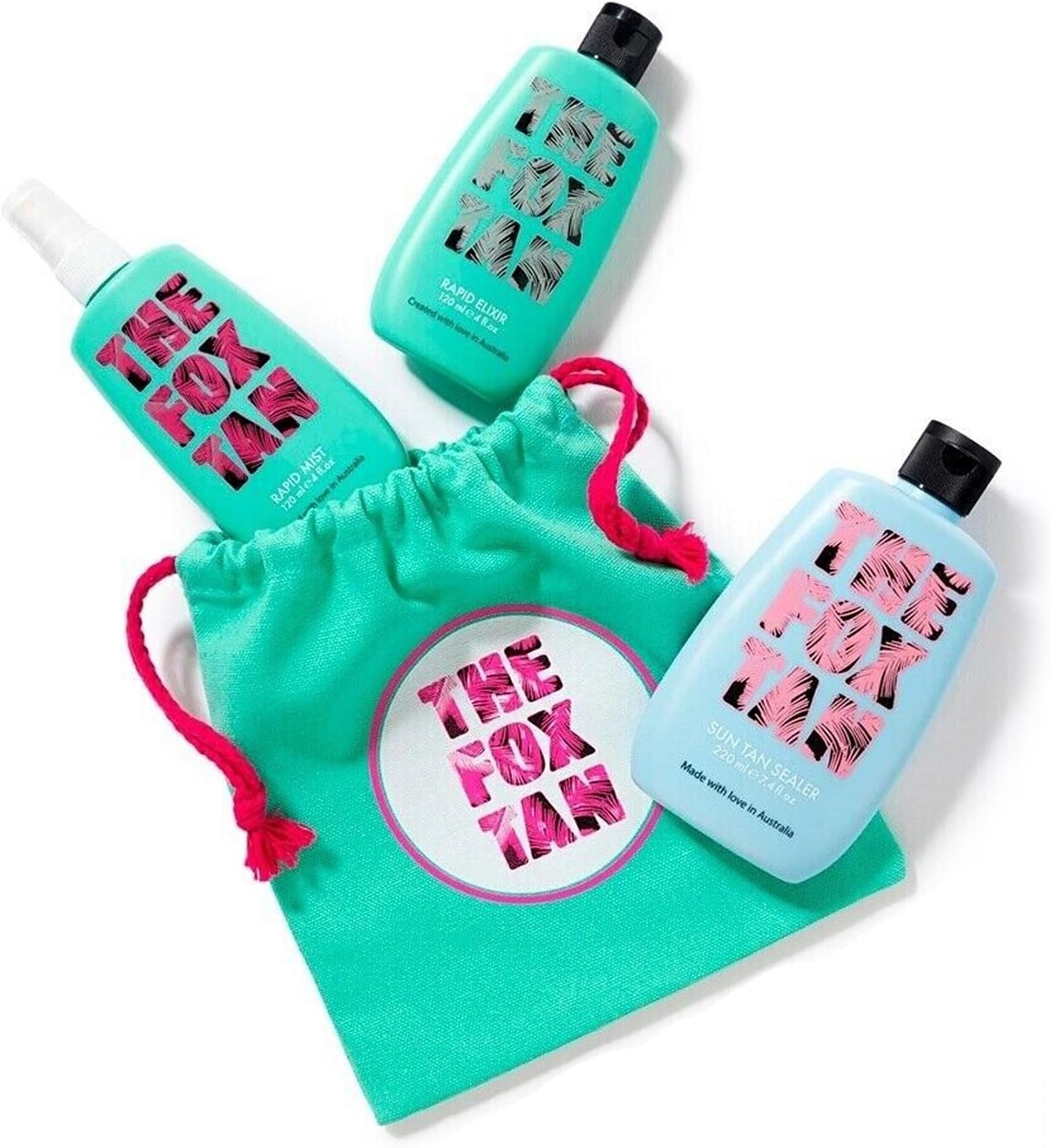 Amazon.com : The Fox Tan Triple Threat Bundle, Hydrating Natural ...