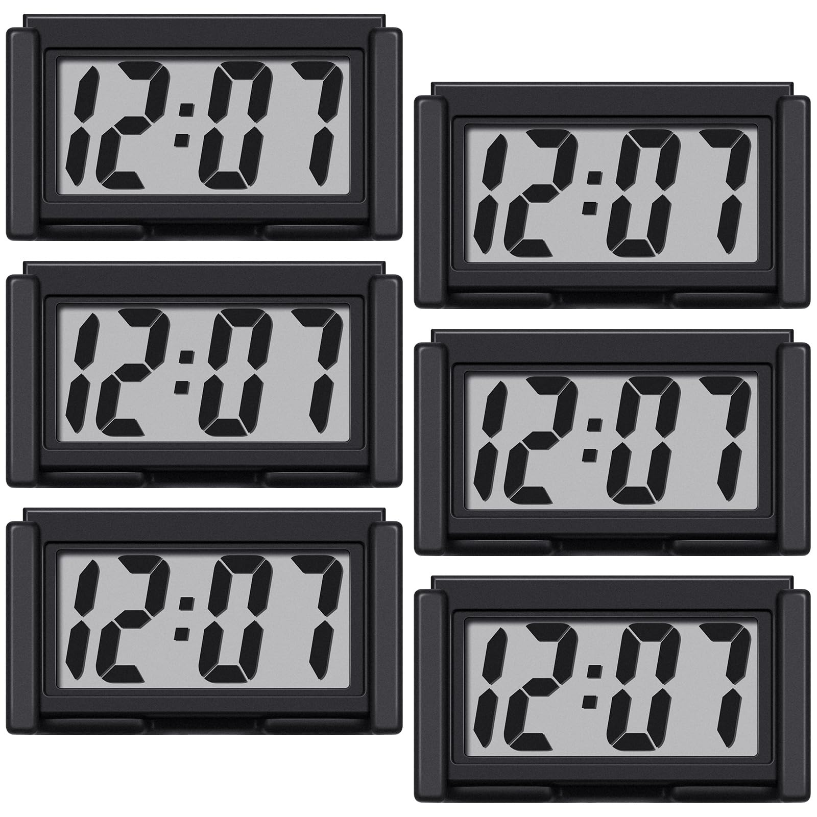 Snapklik.com : Frienda 6 Pieces Mini Digital Clock Small Digital Clock ...