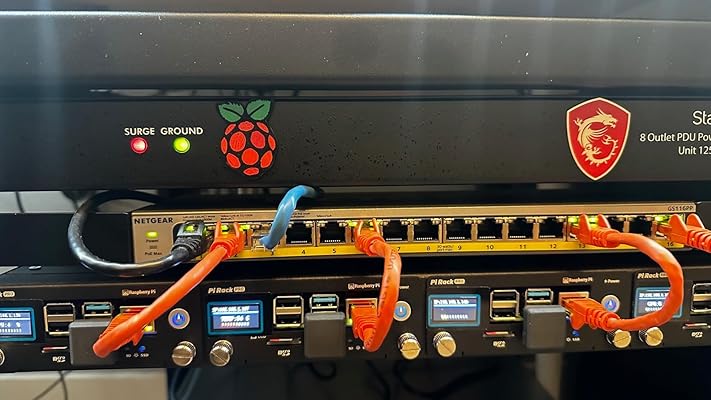 UCTRONICS Pi Rack Pro for Raspberry Pi 4B, 19 1U Nepal | Ubuy