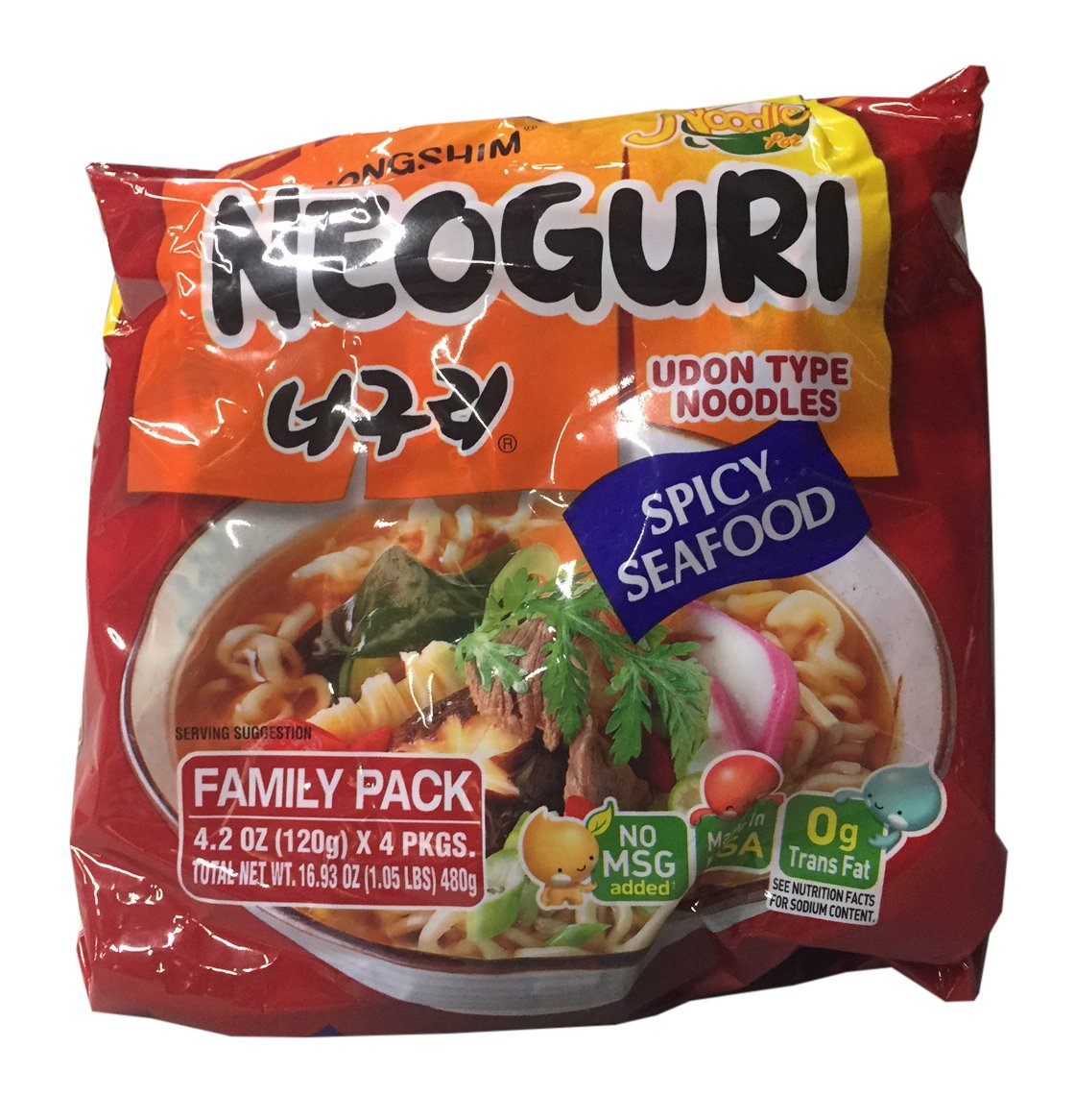 Neoguri Ramen NONG SHIM Neoguri Mild Seafood Flavour Save On Foods