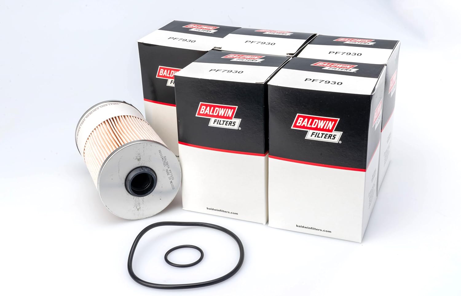 Amazon.com: Baldwin PF7930 Fuel/Water Separator Filter, 10 Micron, 4.19 ...