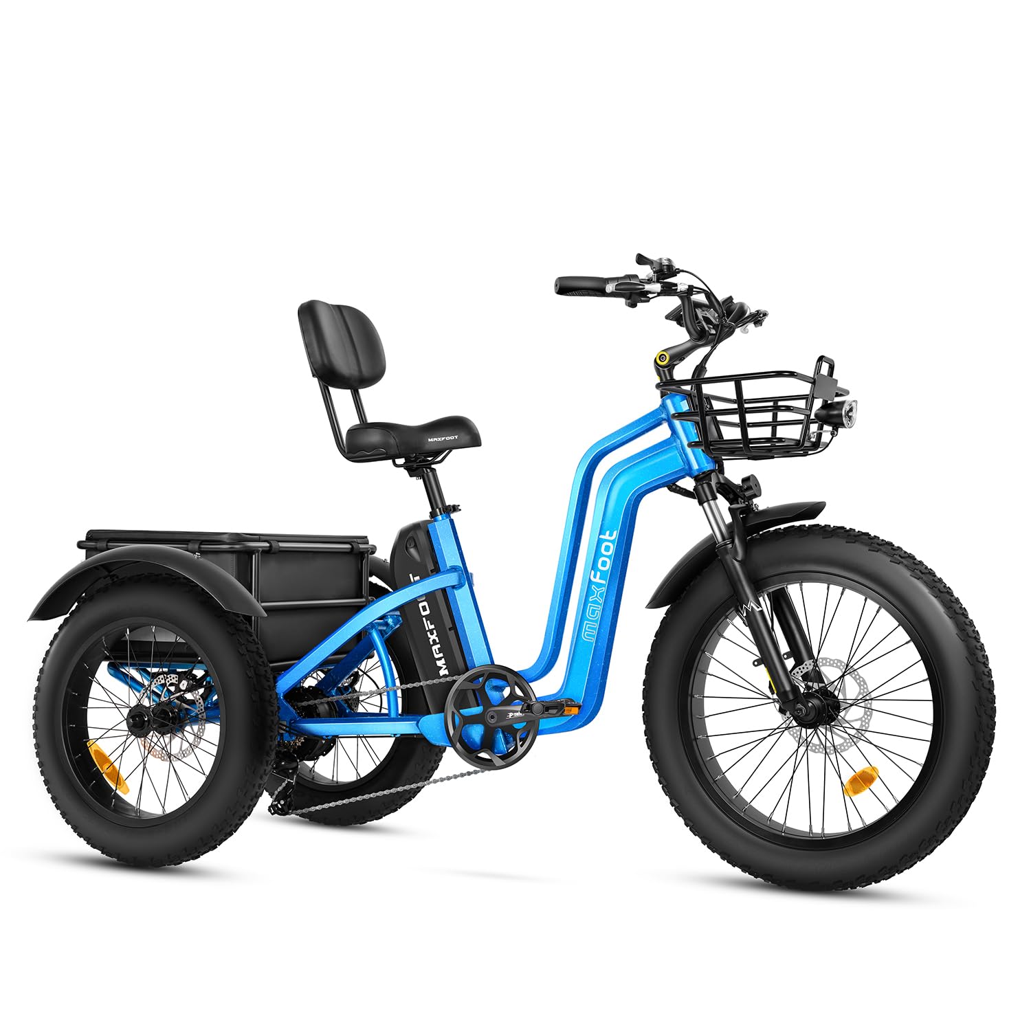 Amazon.com : MAXFOOT MF32 Electric Tricycle for Adults, 750W Rear Drive ...