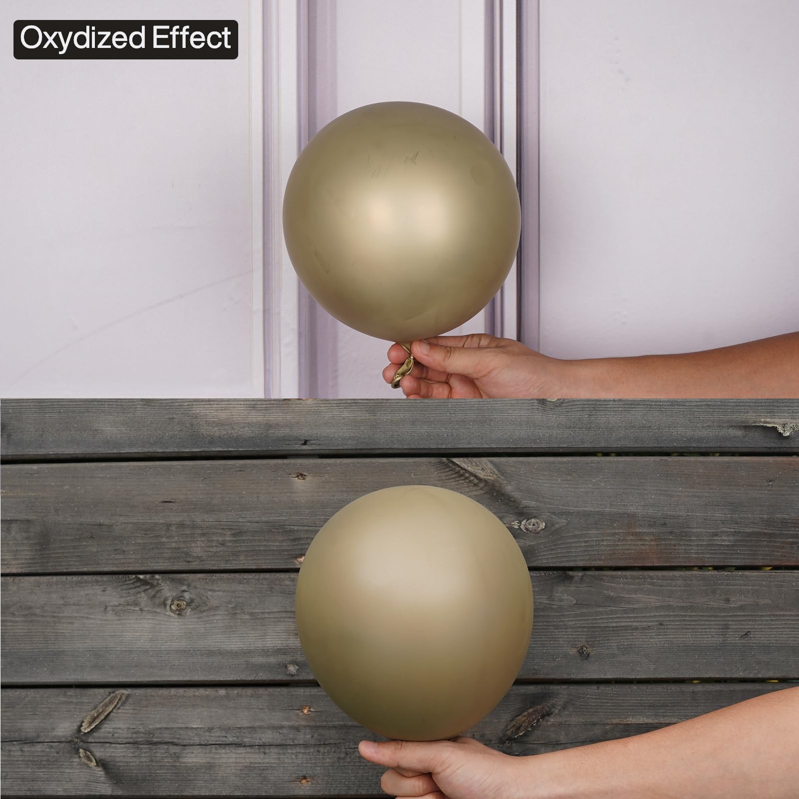 Snapklik.com : Metallic Light Gold Balloons, 50 Pcs 12 Inch Metallic ...