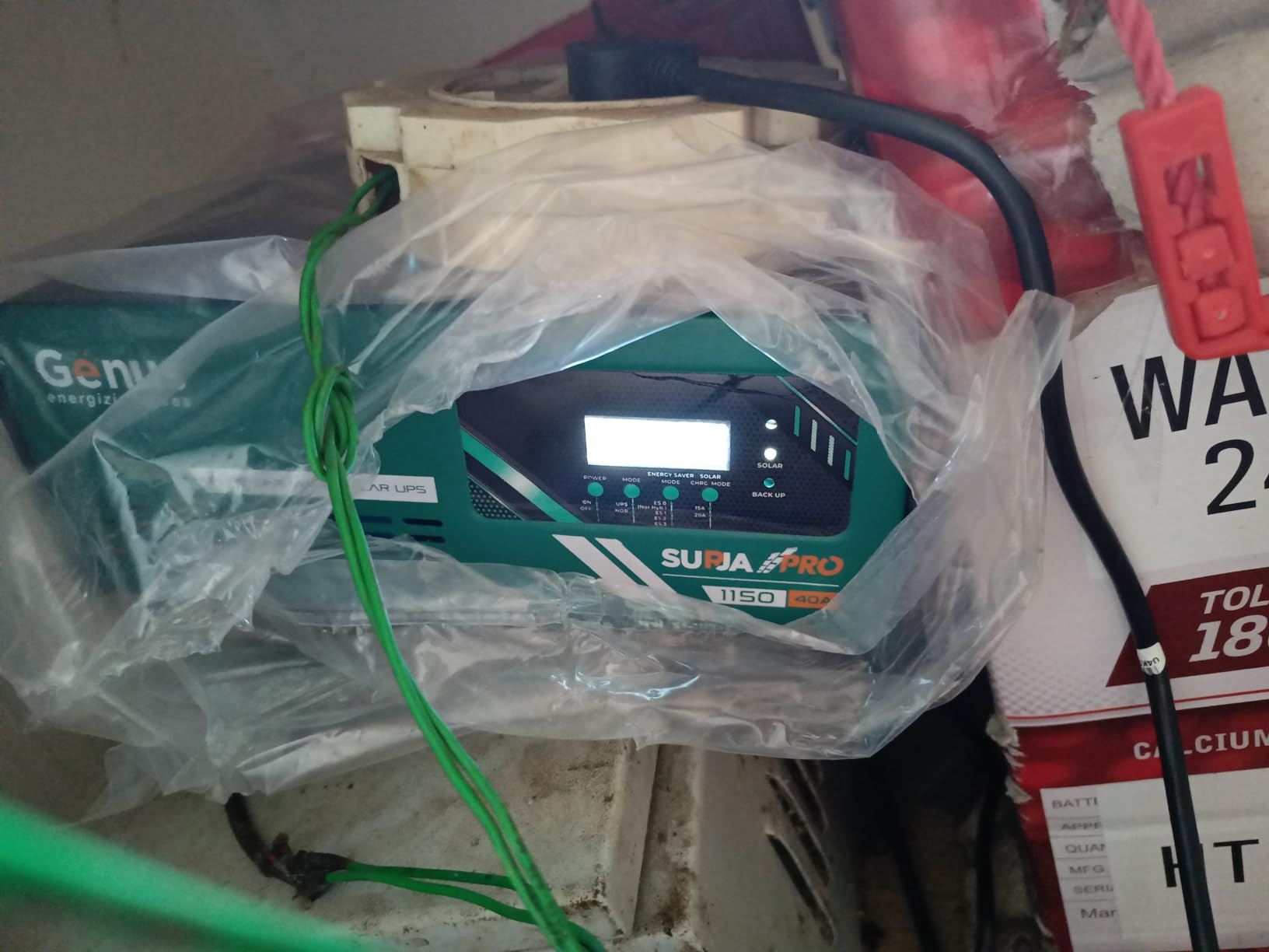 Genus Solar Inverter For Home By - Surja Pro 1150 12V - Single Battery ...