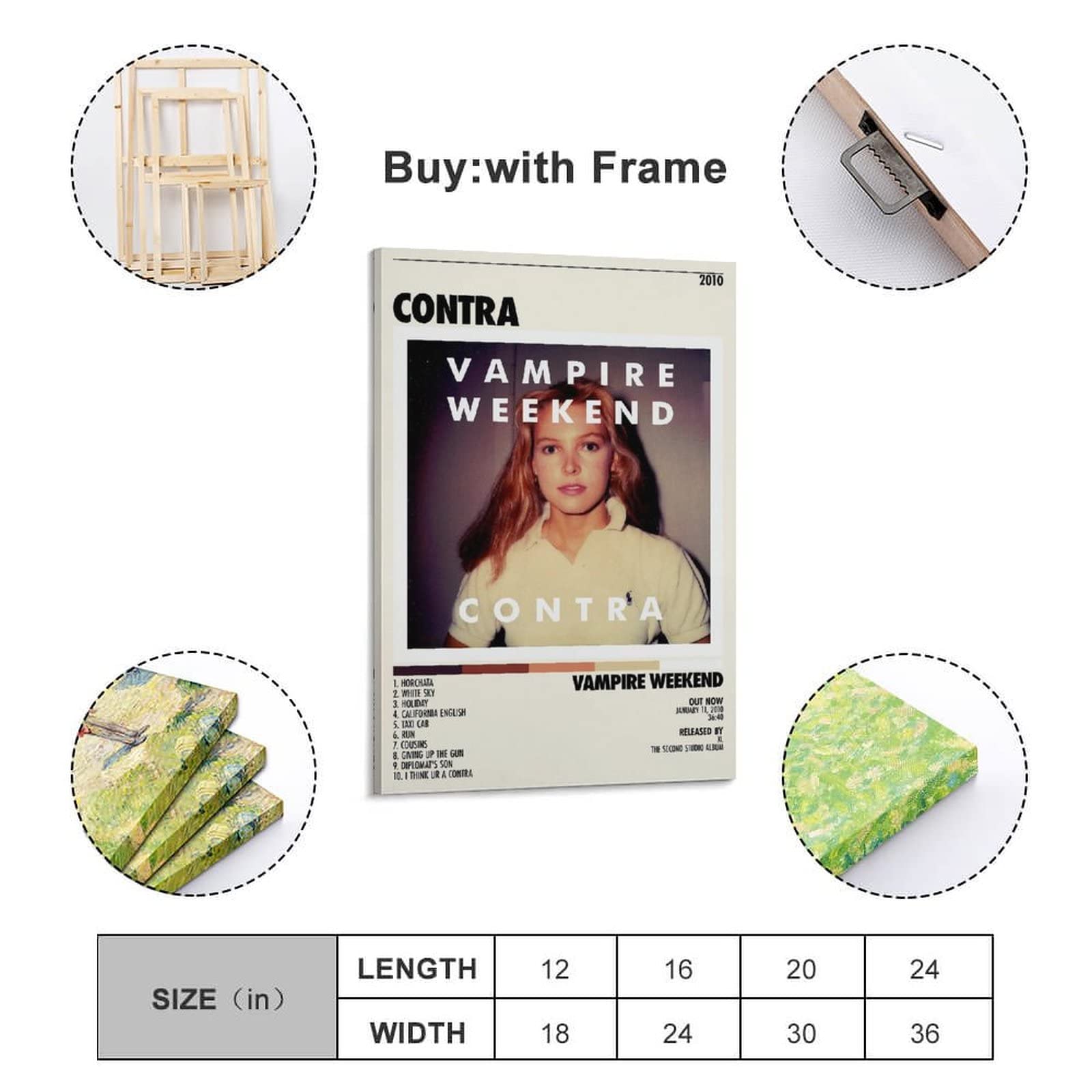 Vampire Weekend Contra Poster