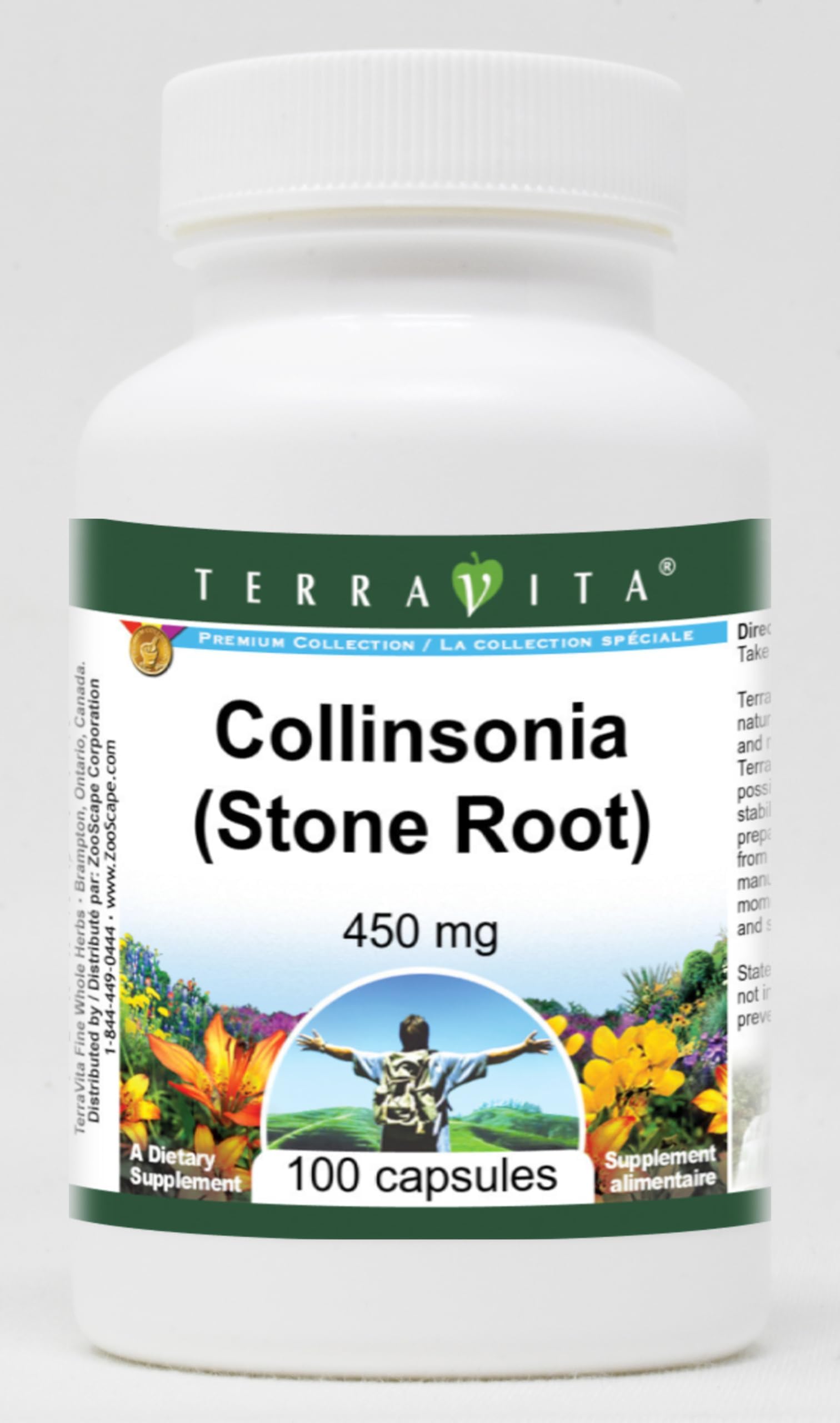 Amazon.com: Collinsonia (Stone Root) - 450 mg (100 Capsules, ZIN ...