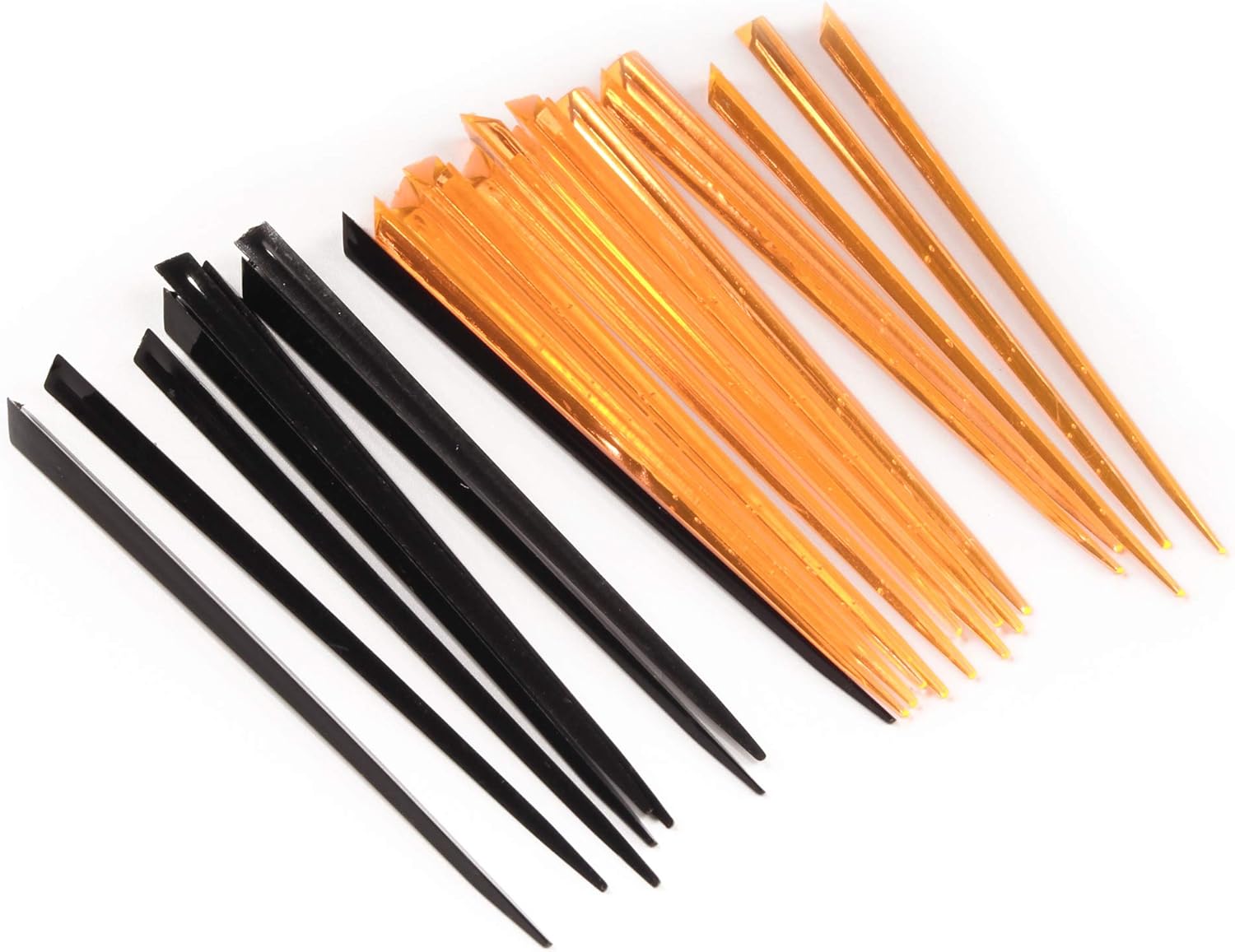 Amazon.com: BambooMN Triangular Prism End Plastic Picks Halloween ...