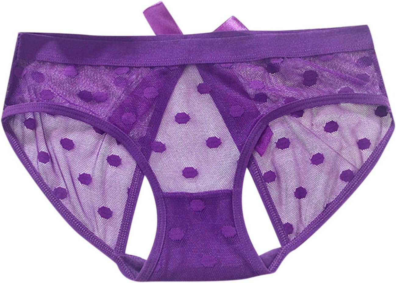 Sexy Panties For Women Naughty Crochet Thong Floral Lace V Back Criss Cross