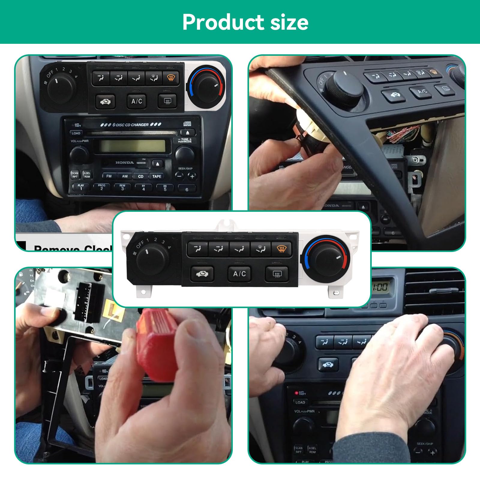 DICMIC A/C Heater Climate Control Module Compatible With 1998-2000