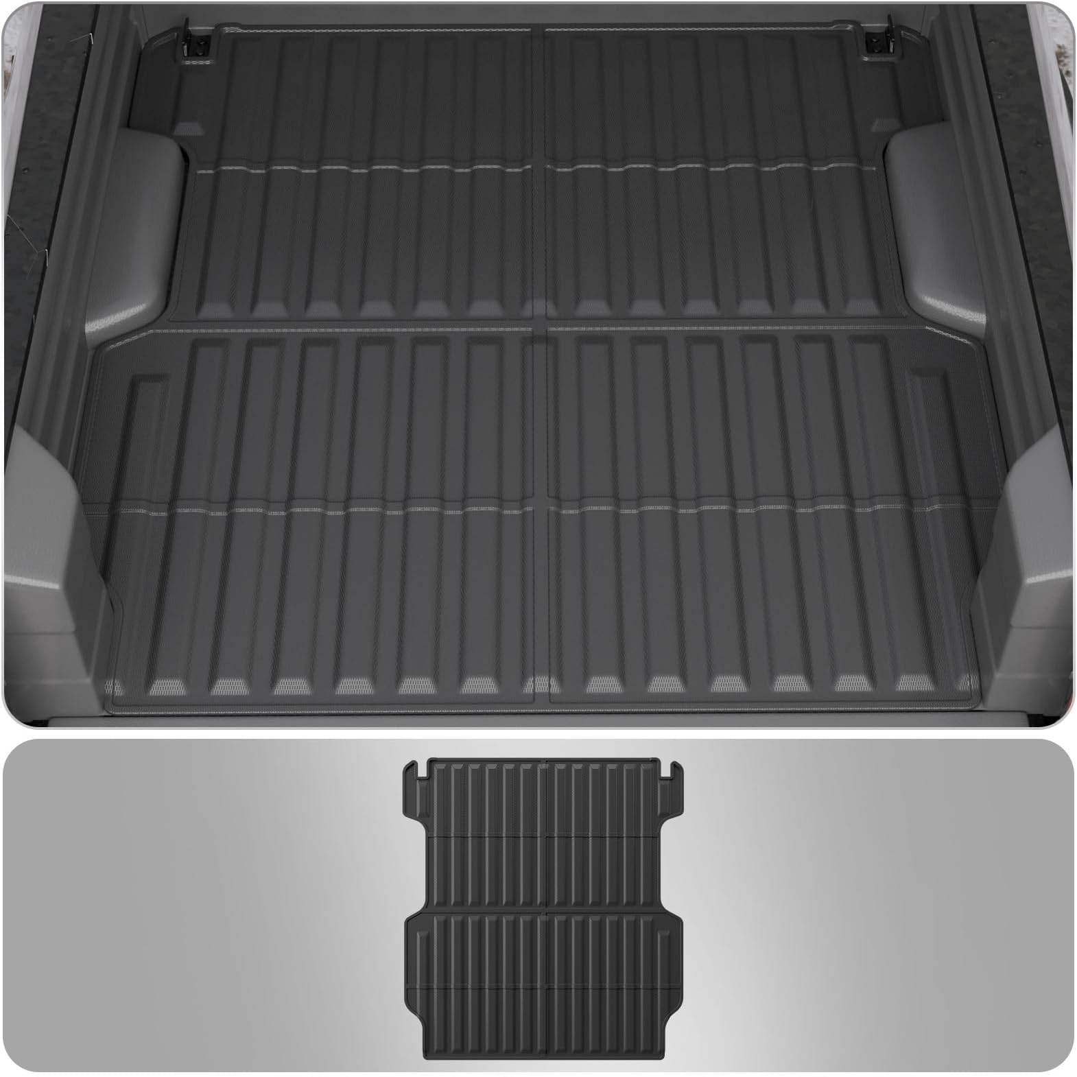 Amazon.com: SMABEE Rear Truck Bed Lower Storage Mat for 2017-2024 2025 ...