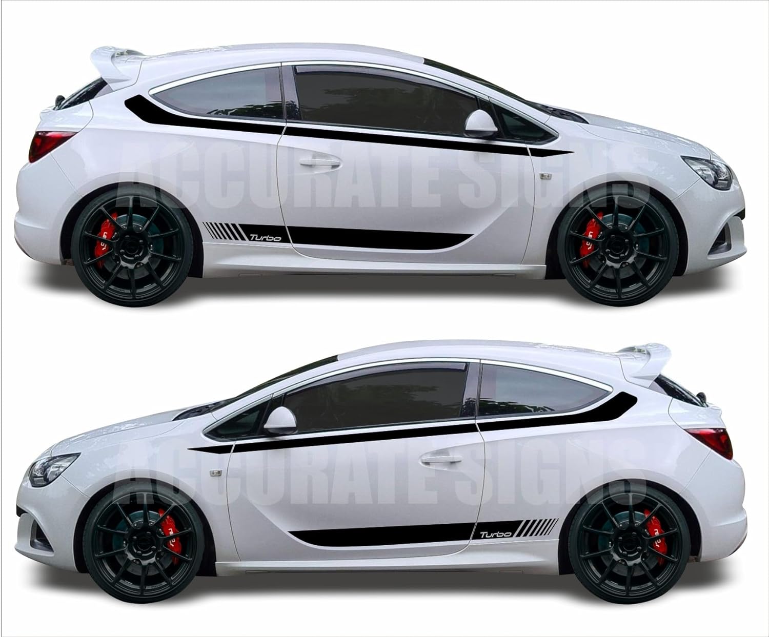 Stickers for Astra Stripes VXR GTC Graphics Decal sticker Kit : Amazon ...
