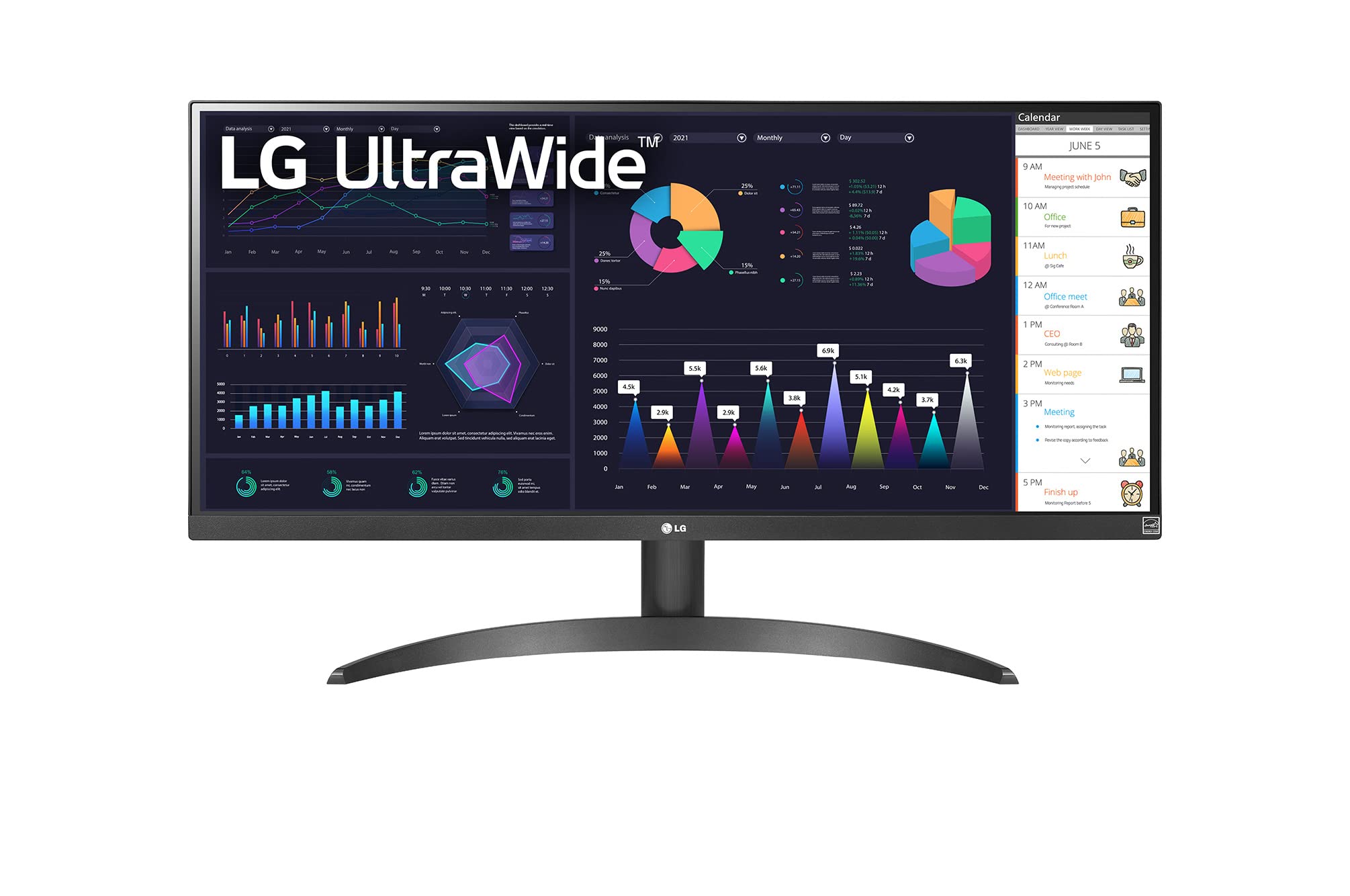 LG UltraWide™ 29WQ500-B.AEU Ecran PC Ultra Large 29" - Dalle IPS ...