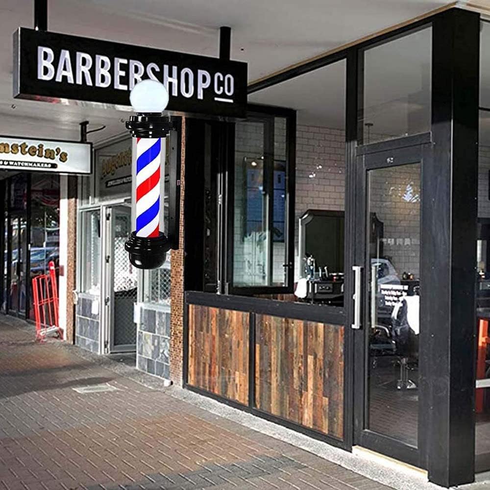 Barber Pole Rotating LED Strips Light,Hair Salon Australia | Ubuy