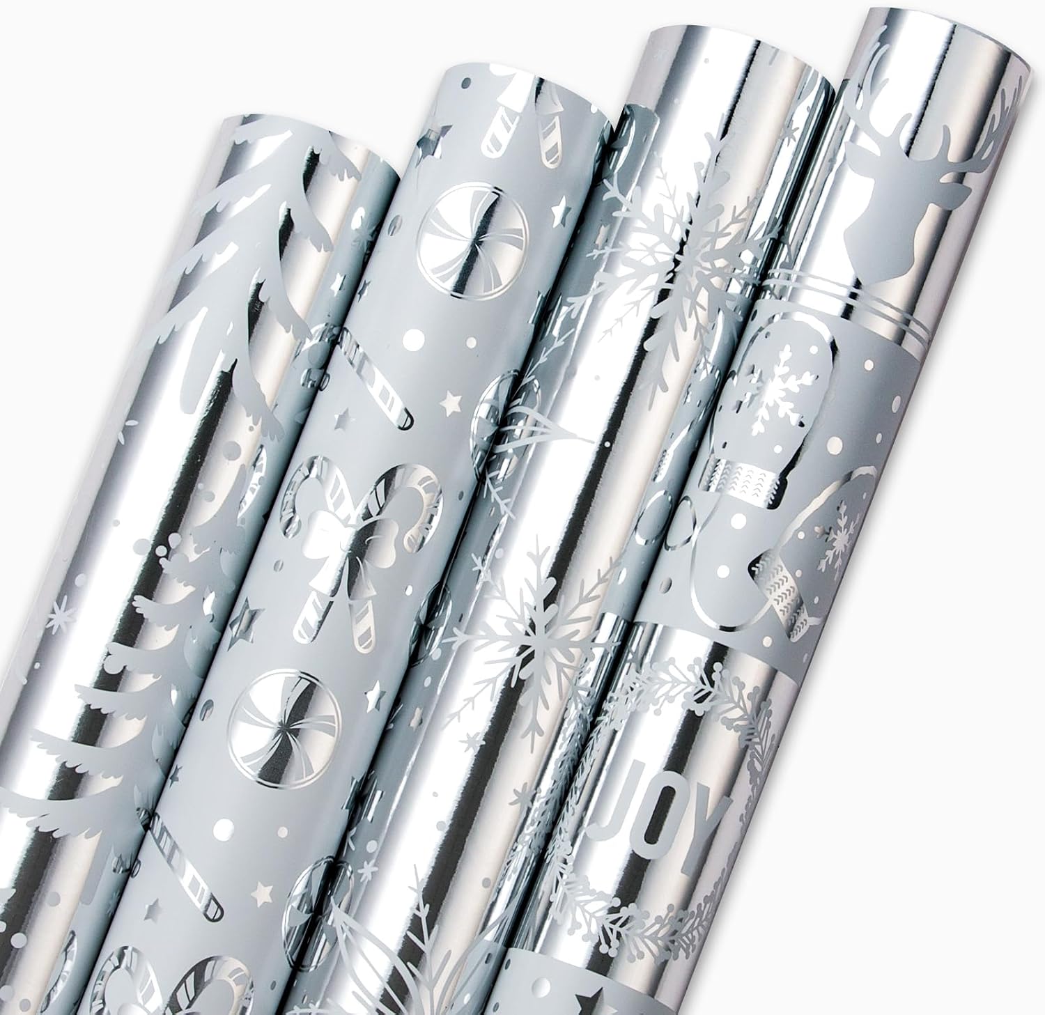 Amazon.com: MAYPLUSS Christmas Wrapping Paper Jumbo Rolls with ...