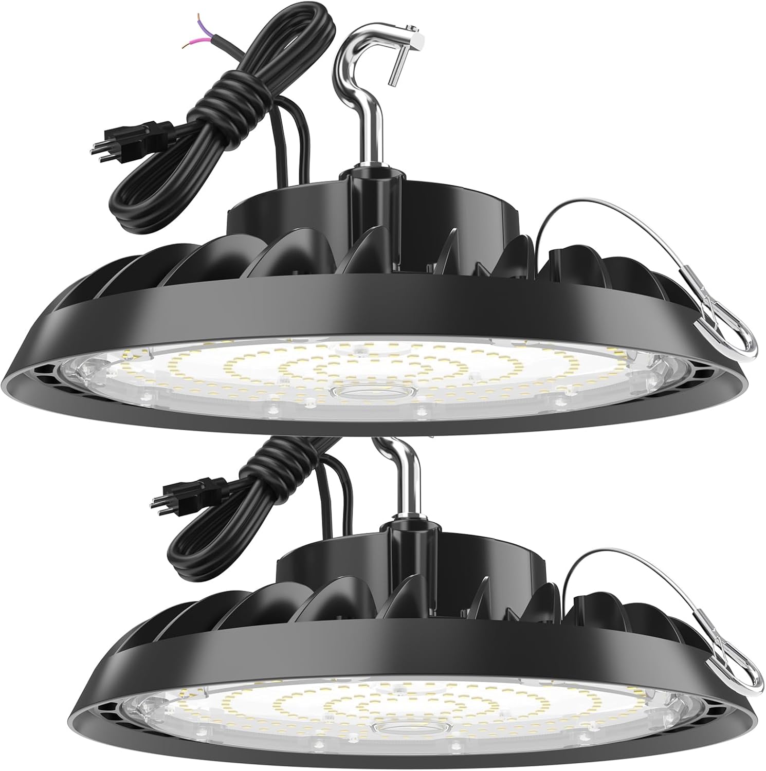 PVILUB UFO LED High Bay Light 200W 2 Pack, 5000K Dimmable High Bay LED ...