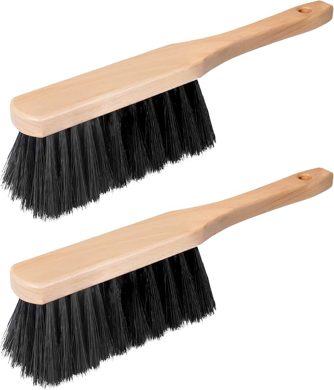 2er Set Handfeger - Handbesen Made in Germany, Handkehrbesen aus Holz ...