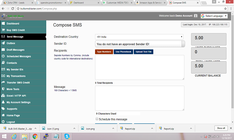 Bulk SMS Blaster:Amazon.com:Appstore for Android