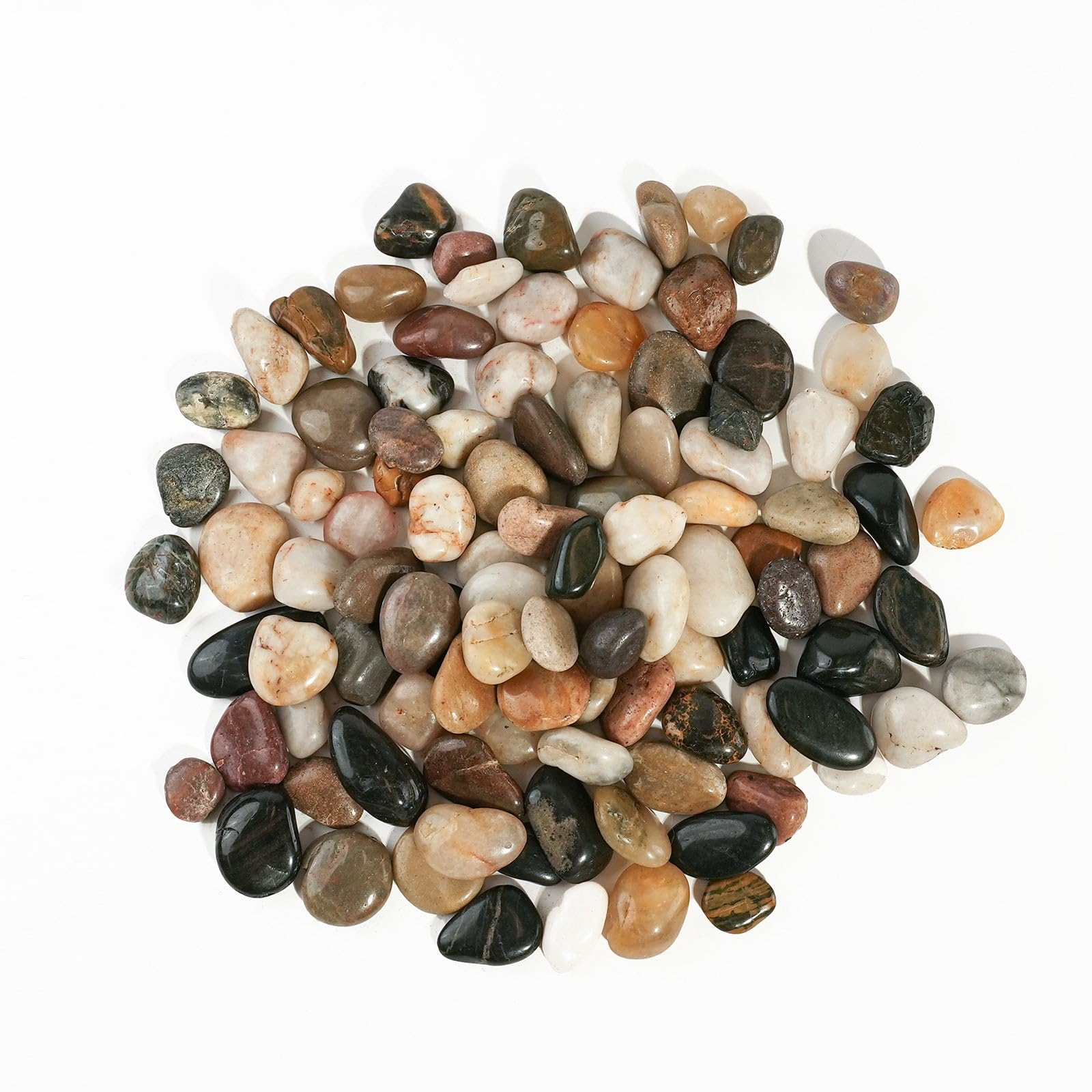 Amazon.com: 12 LBS River Rocks, StoneCreek, Decorative Garden Stones ...