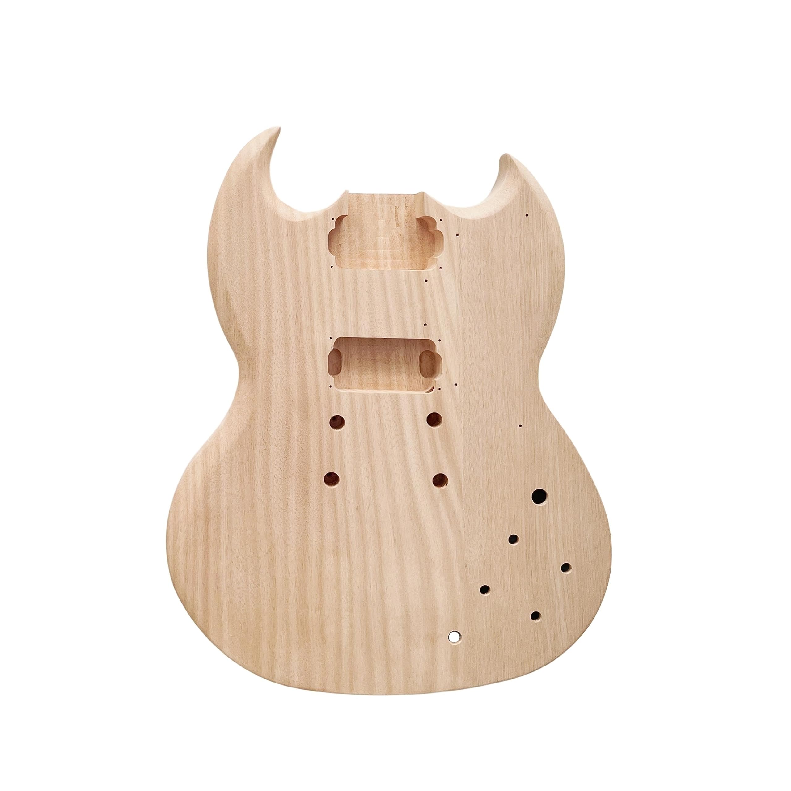 DBL DIY Electric Guitar Kits,SG Style 6 String Right Handed with ...