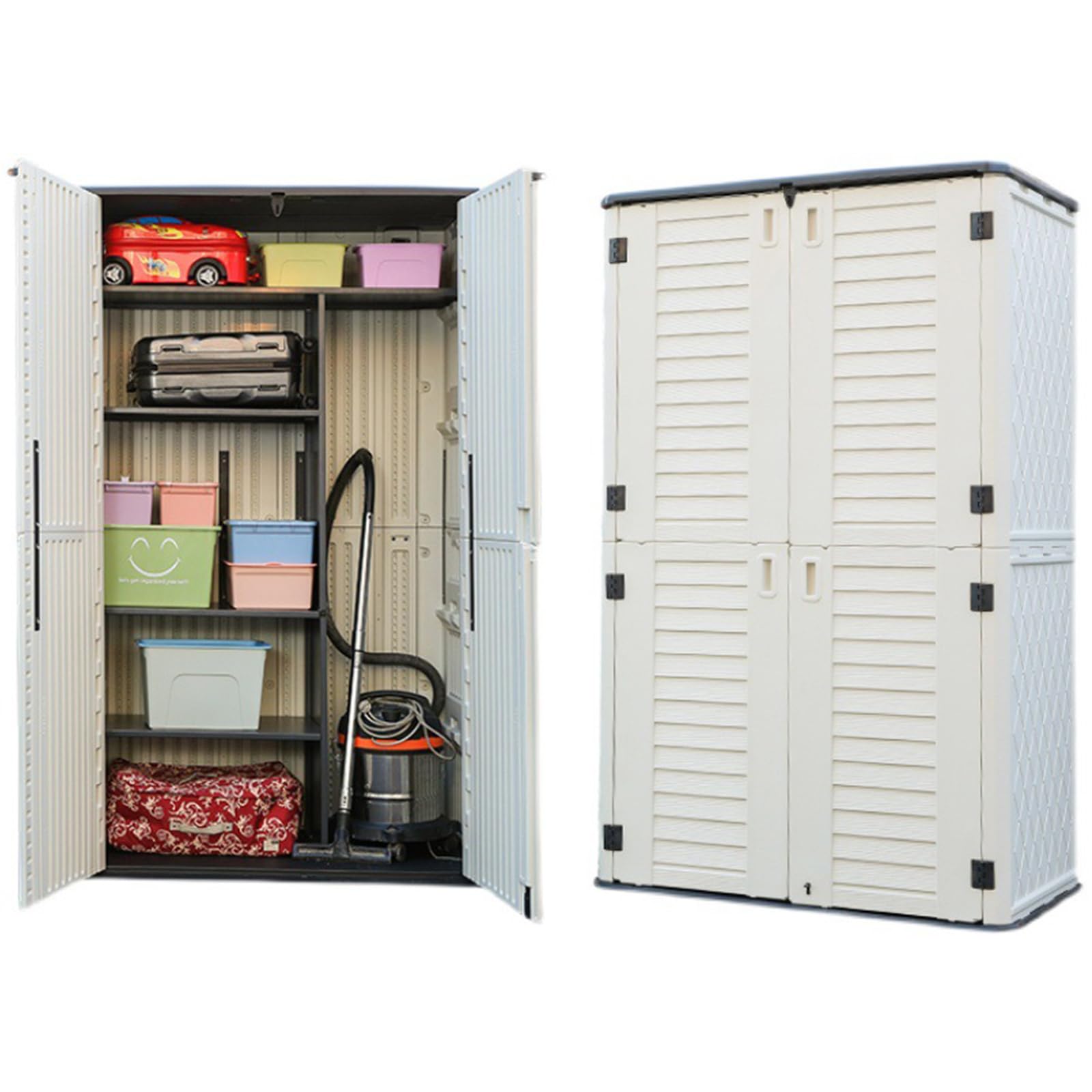 20 Outdoor Vertical Deep Storage Outdoor Storage Cabinet,Vertical