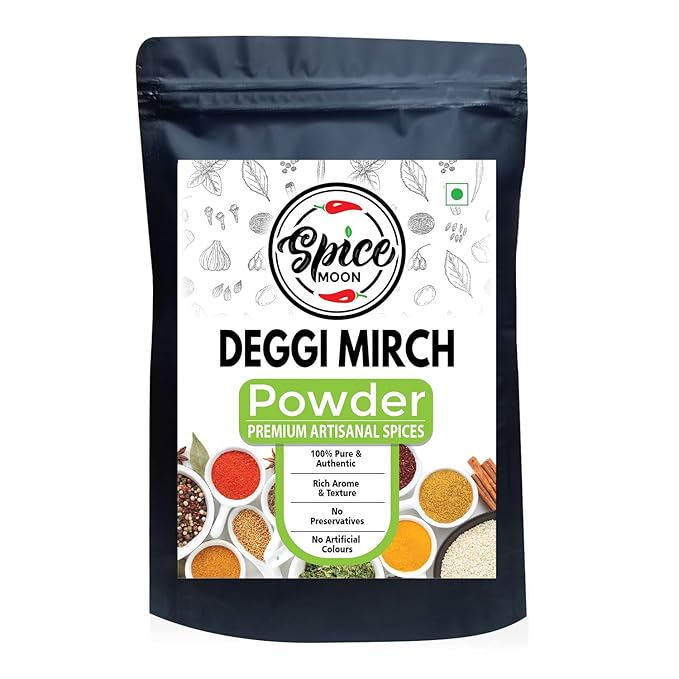 SPICE MOON Degi Mirch Powder, Spice Powder and Masala, No Artifical ...