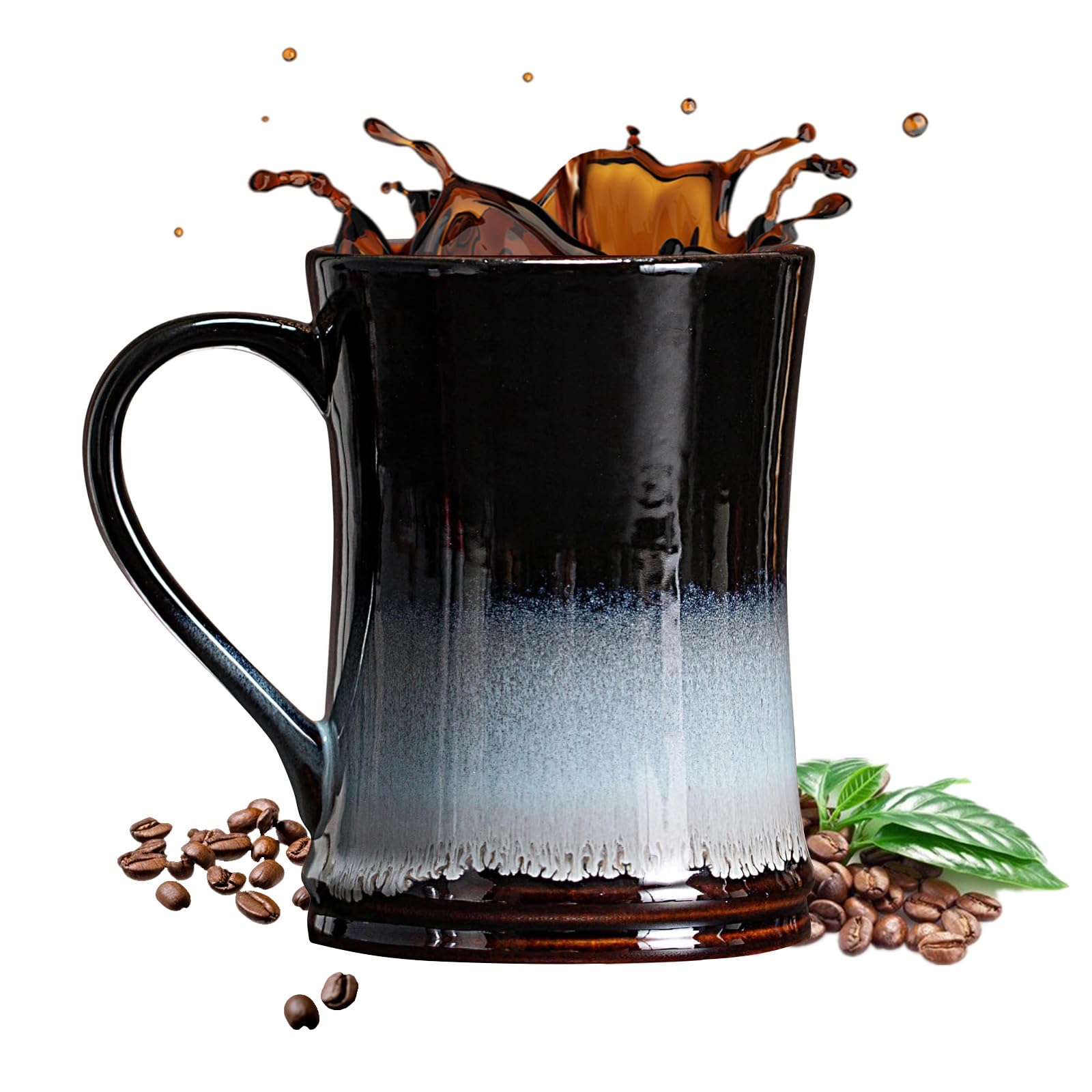 Amazon.com | Coffee Mug,Coffee Cups Ceramic 18.5oz Kiln Glazed Large ...