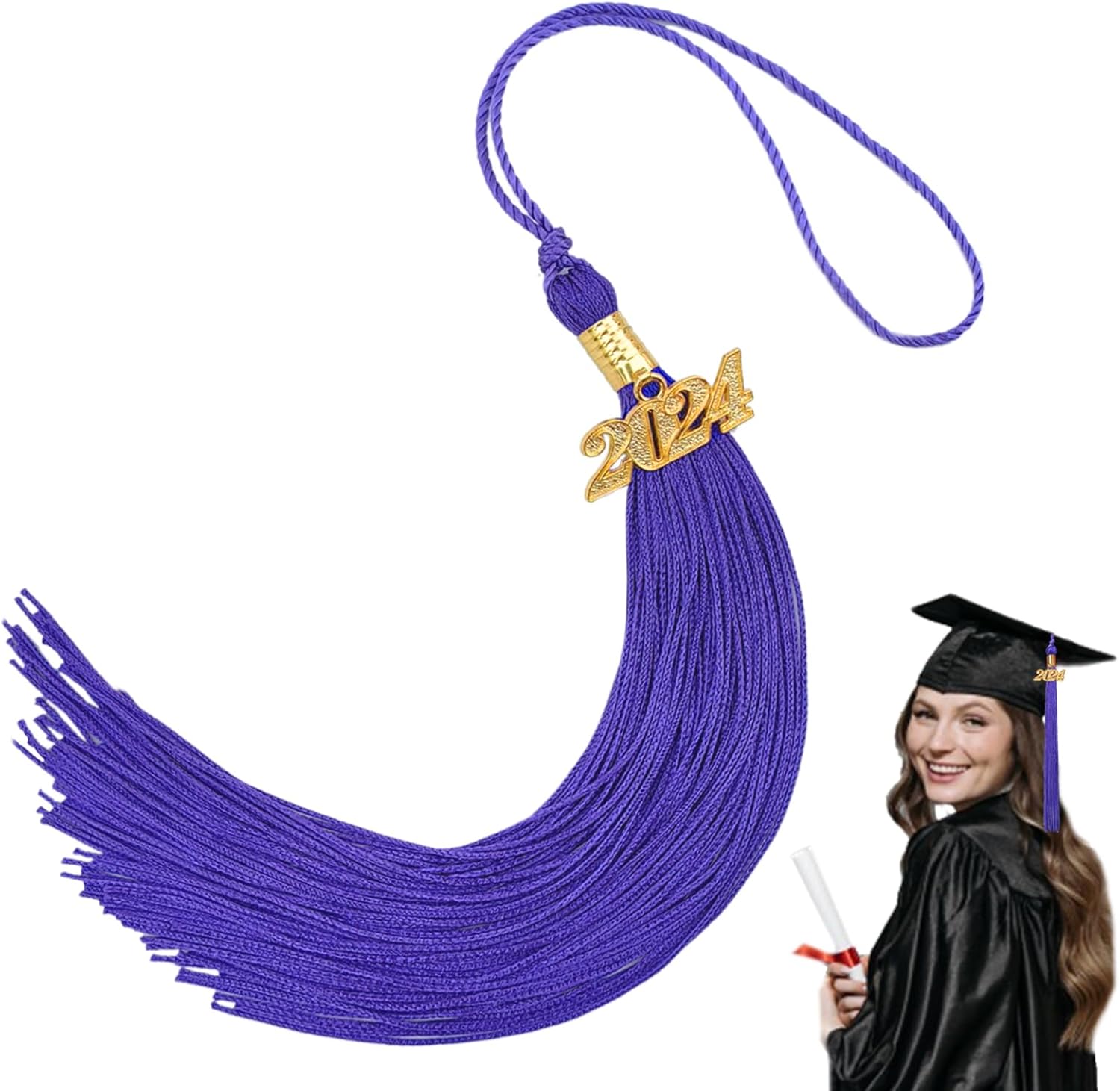 Amazon.com: 2024 Graduation Tassel: Tassel for Graduation Cap 2024 ...
