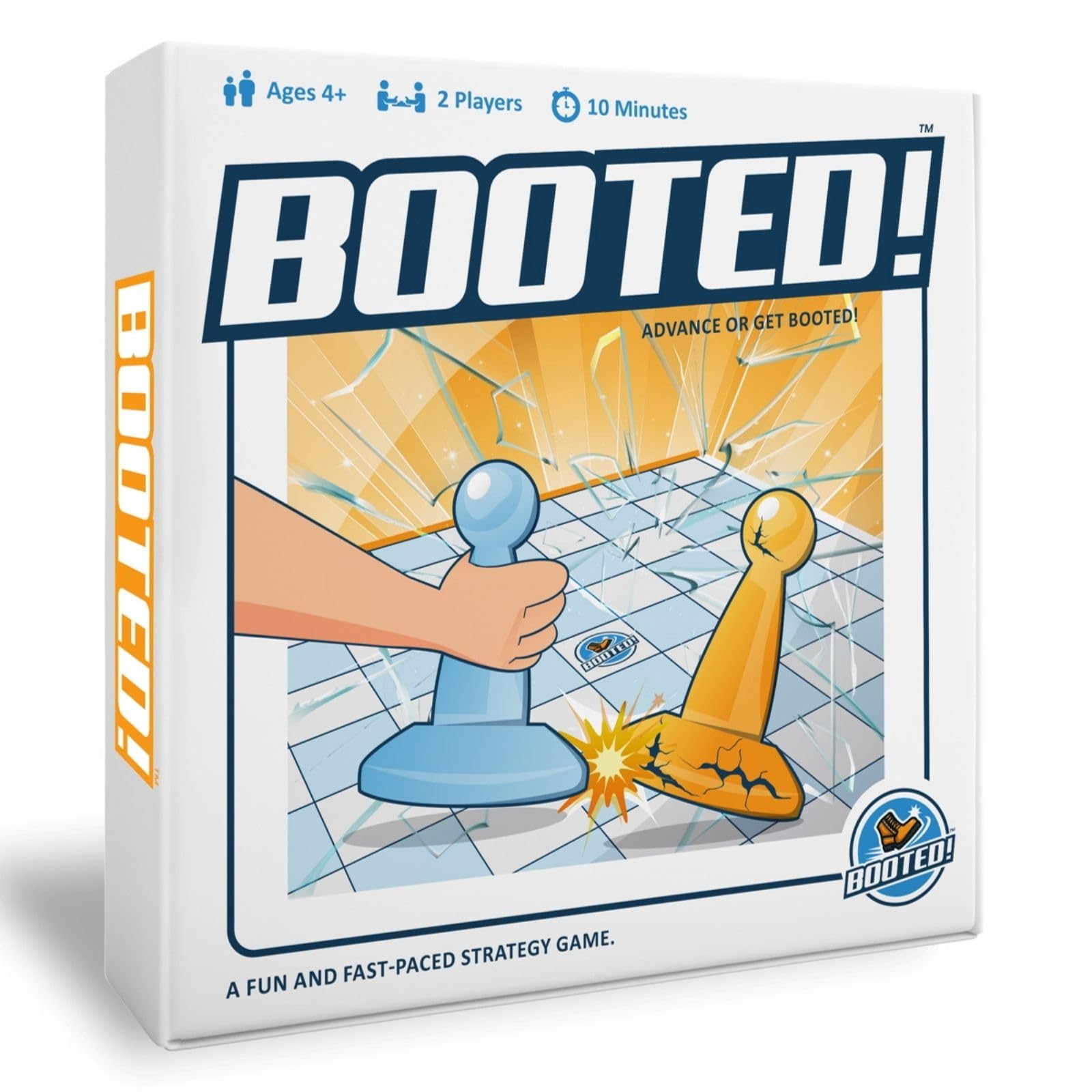 Amazon.com: Booted Board Game | Fun and Easy Strategy Game for Ages 4 ...