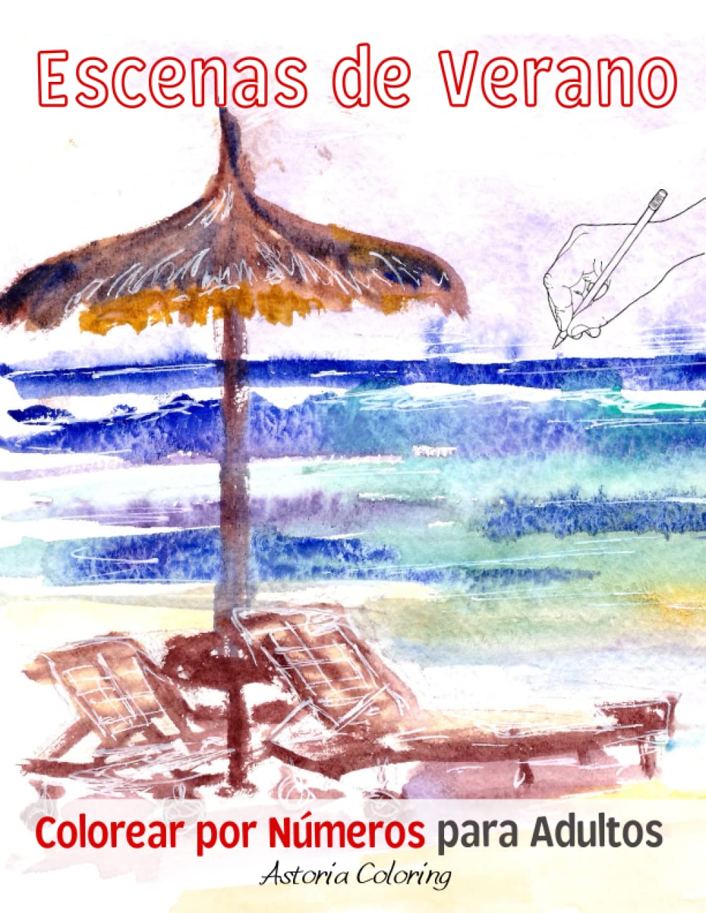 Buy Libro con Escenas de Verano para Colorear por Números para Adultos ...