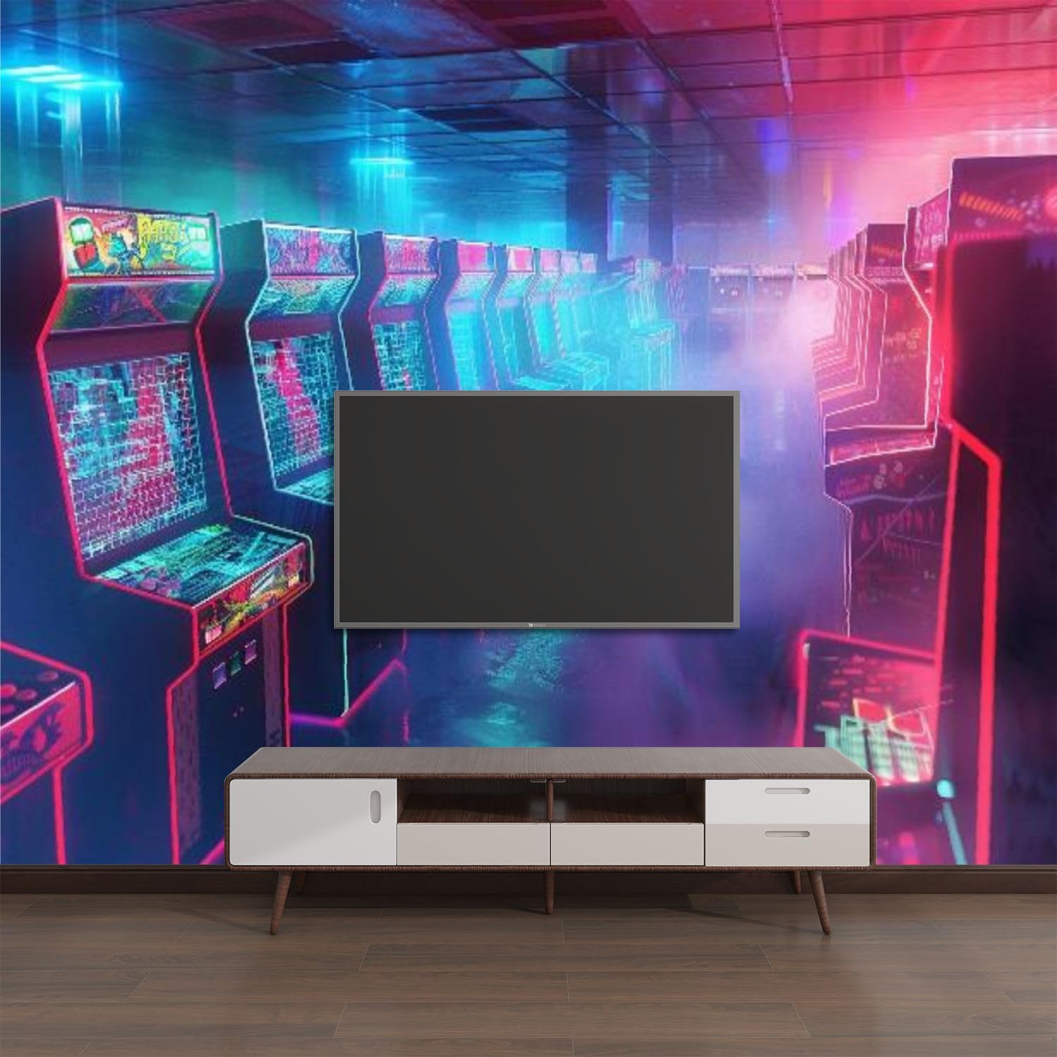 Retro 80s Arcade Wallpaper
