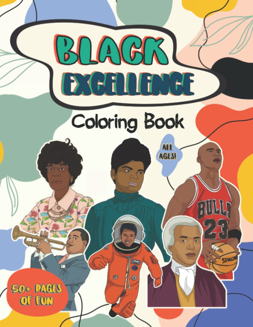 Black Excellence Coloring Book: Black History for Kids – Onyx Phonix
