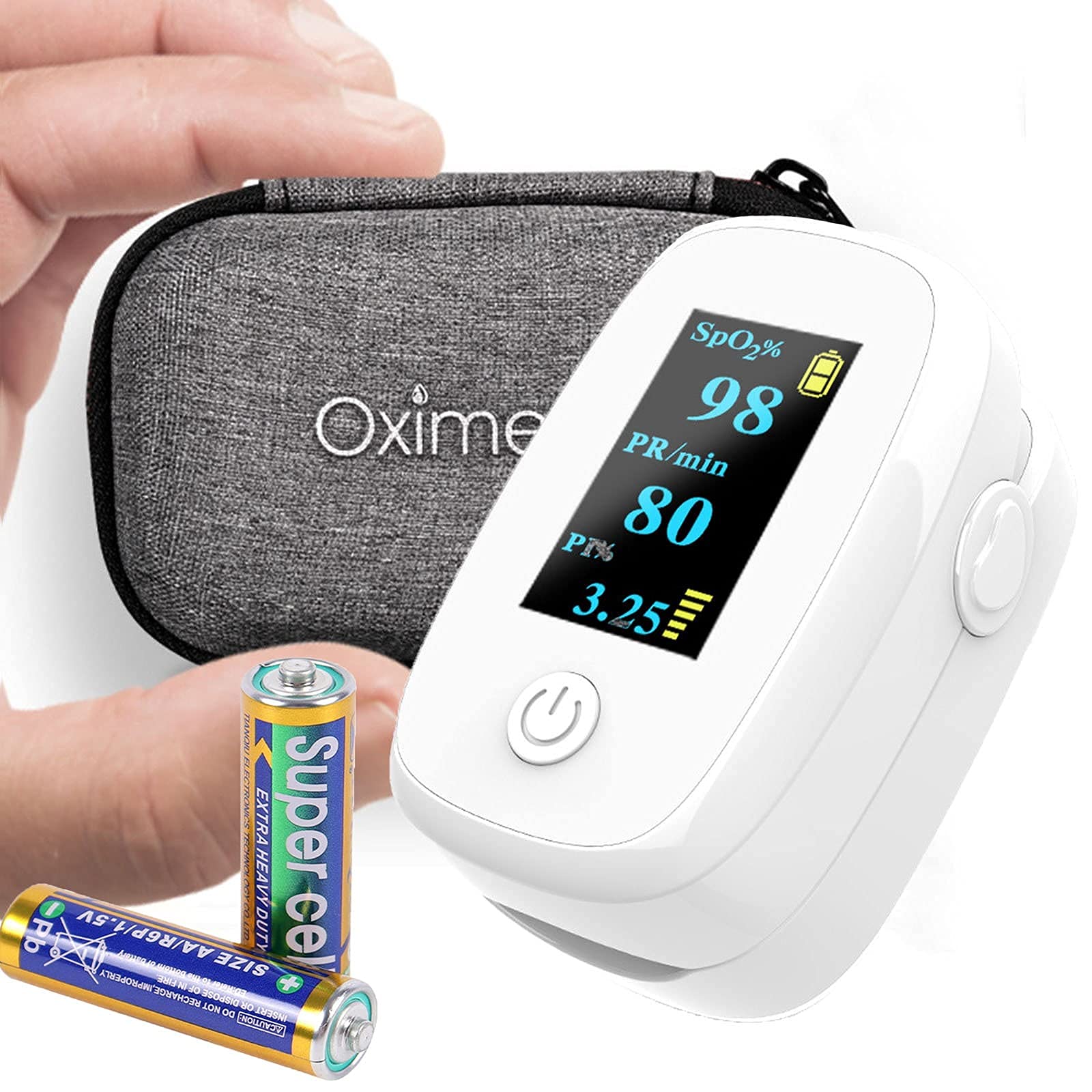 Eva Professional Pulse Oximeter Set Is Suitable For Adult Childrens ...