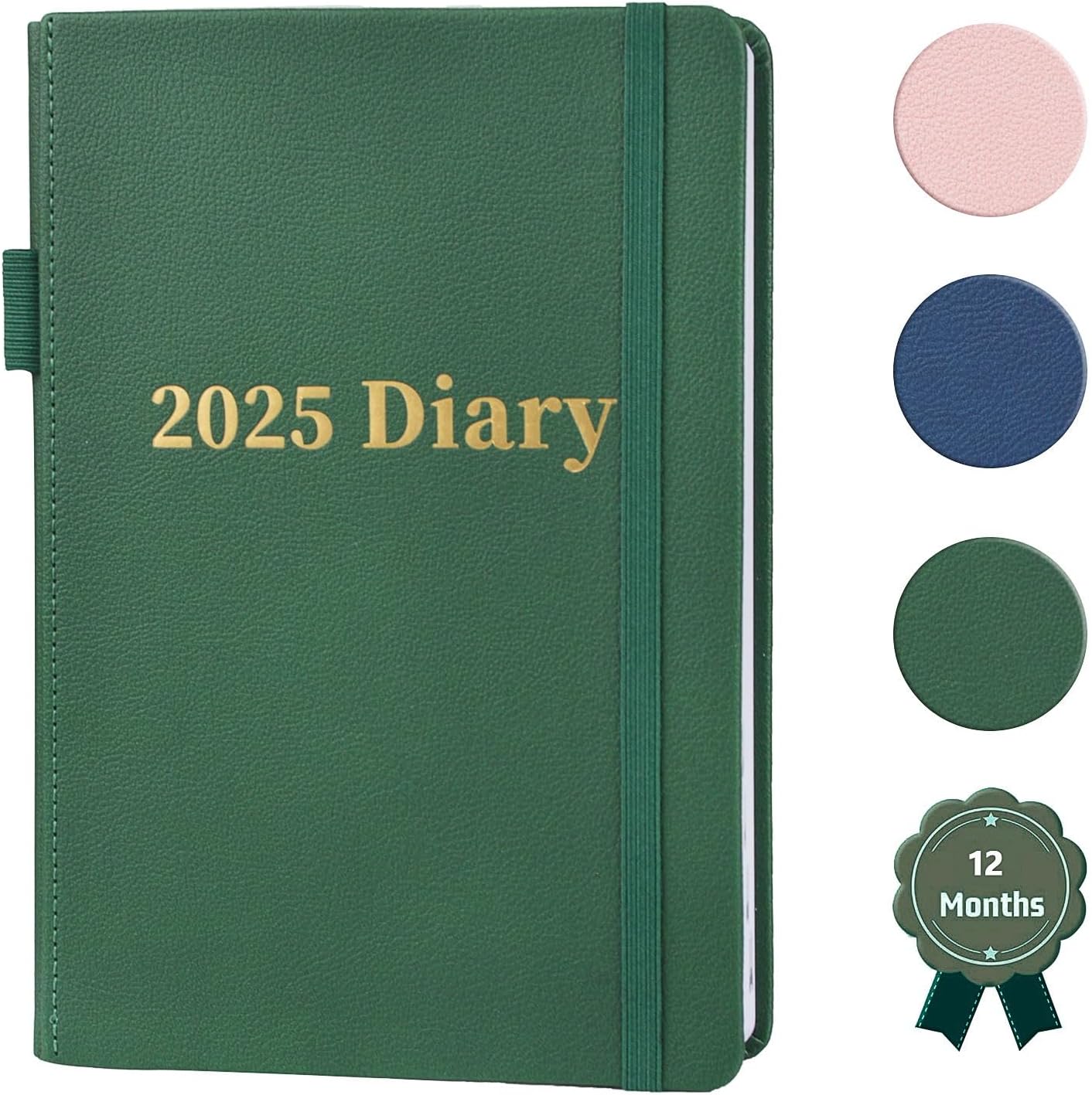 Diary 2025 Day Per Page 2025 Diary A5 Page a Day Diary Planner ...