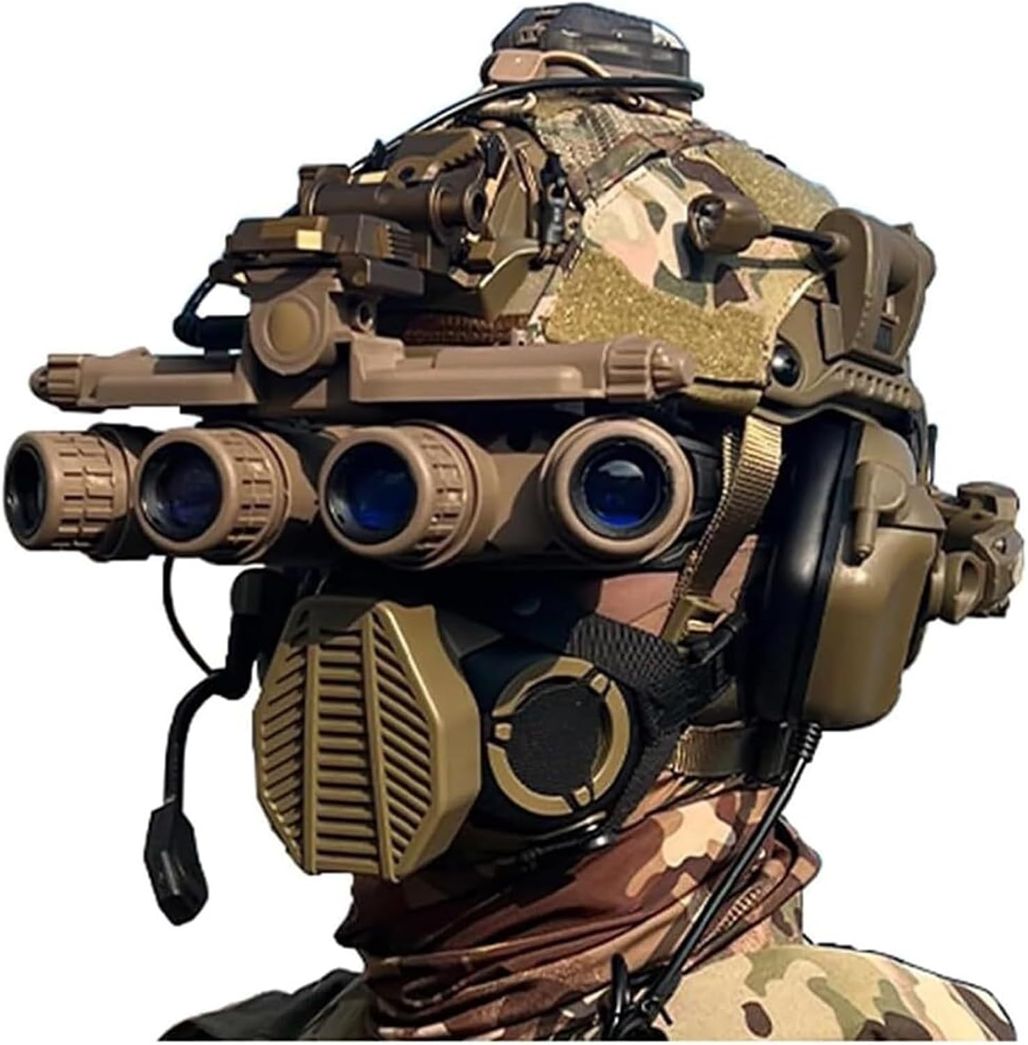 Amazon.com : PCBLWVNR with Four Tube Telescope Tactical Paintball ...