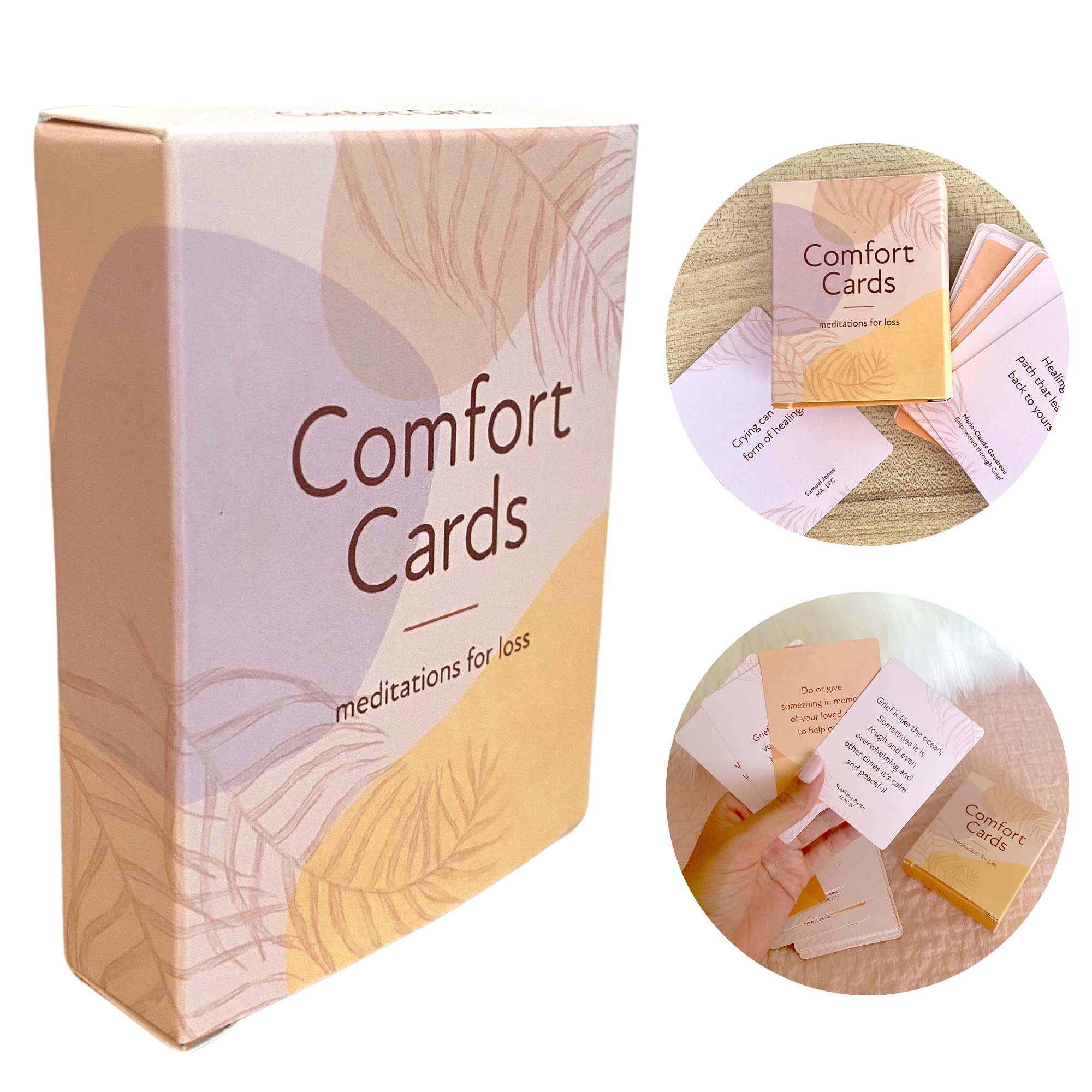 Amazon.com: CuddleBuddys Calming Grief and Bereavement Healing Cards ...