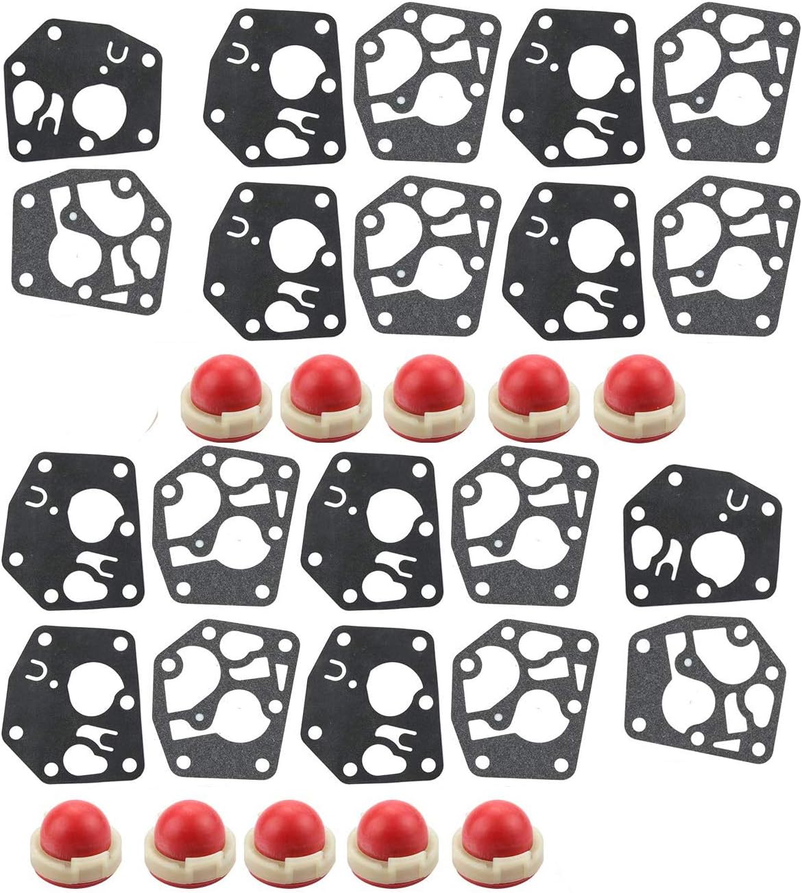 Amazon.com : FJSaDobo Pack of 10 Primer Bulb Diaphragm Gasket for ...