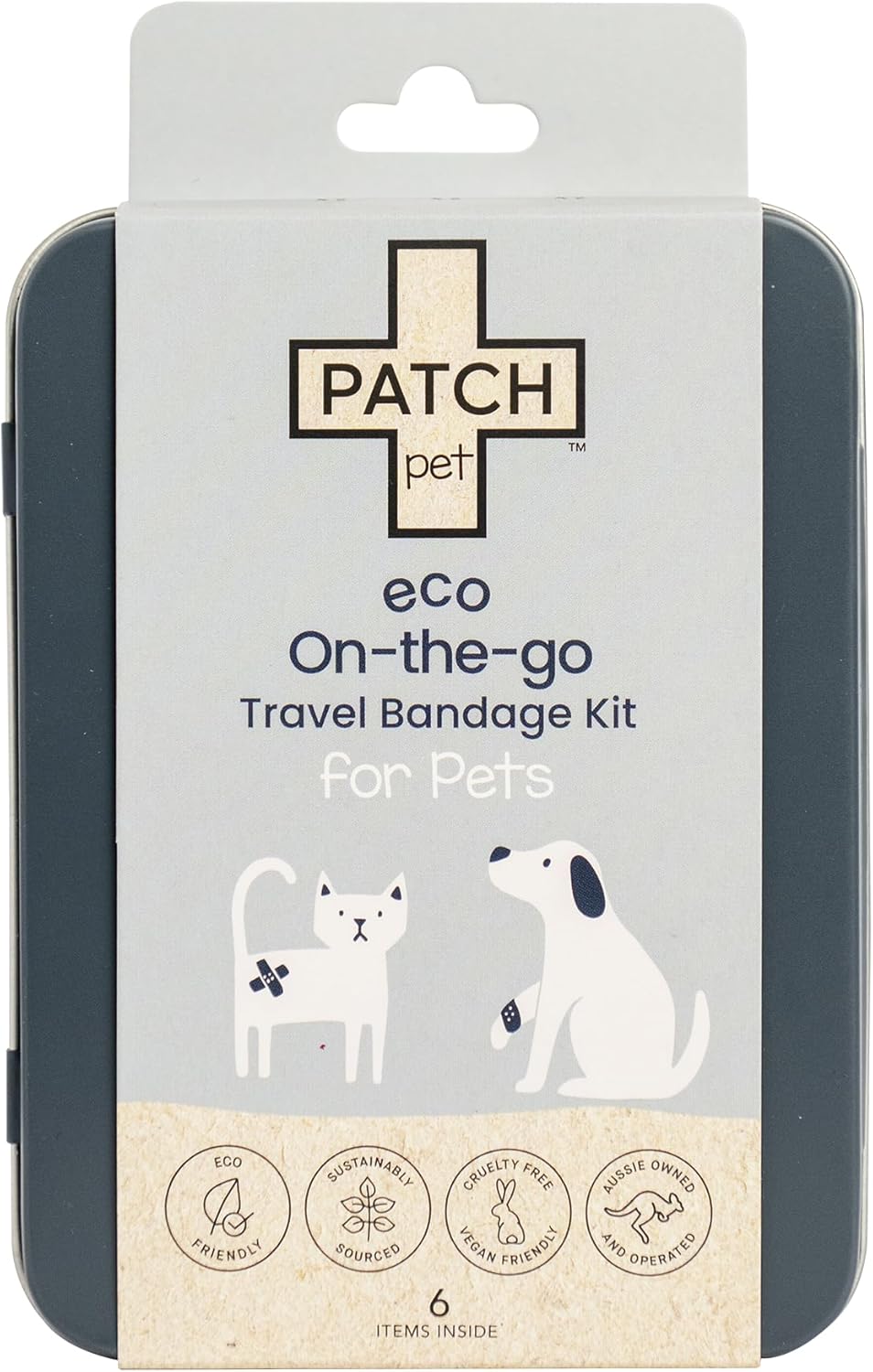 Amazon.com : PATCH Eco Pet First Aid Kit for Dogs and Cats. Cat and Dog ...