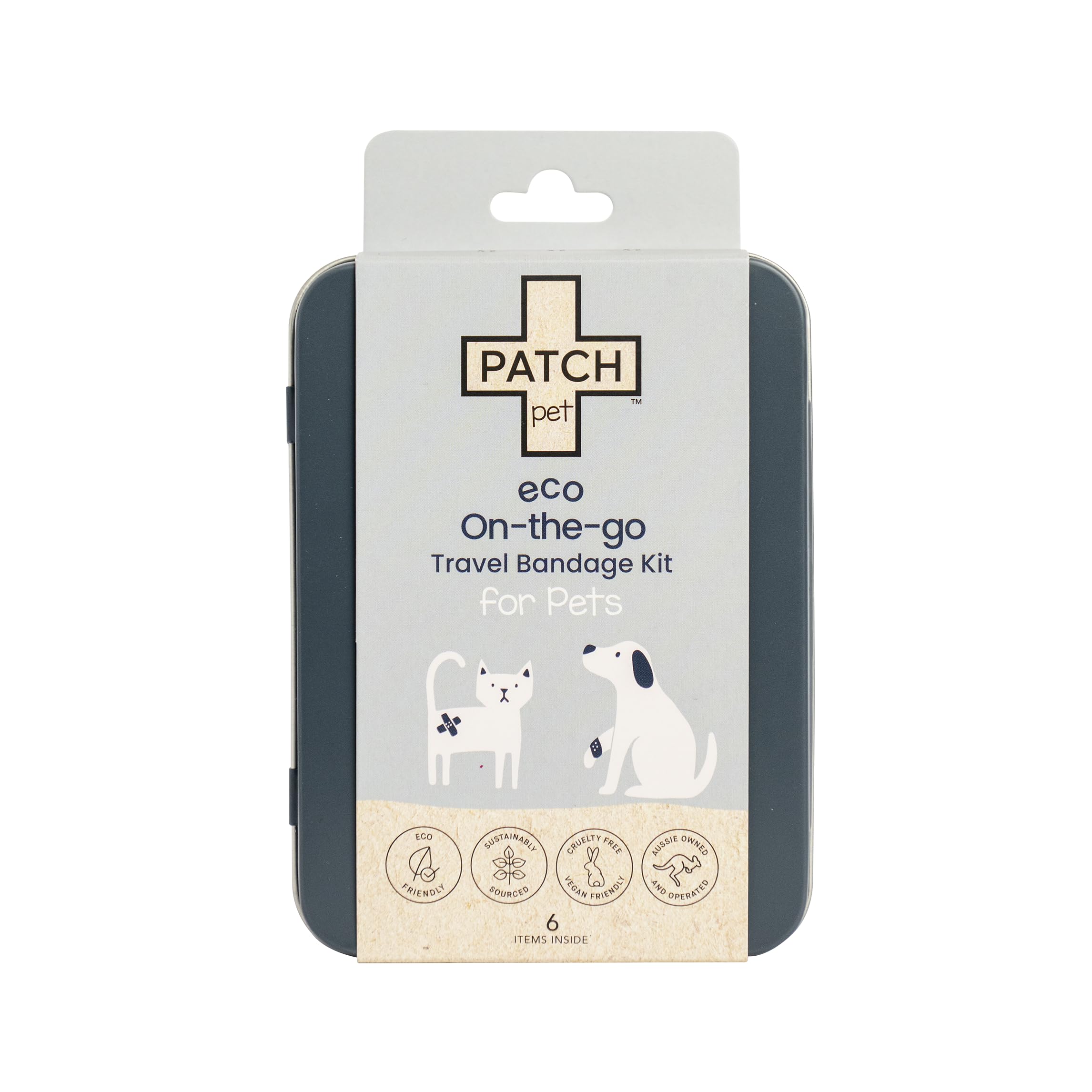 Amazon.com : PATCH Eco Pet First Aid Kit for Dogs and Cats. Cat and Dog ...