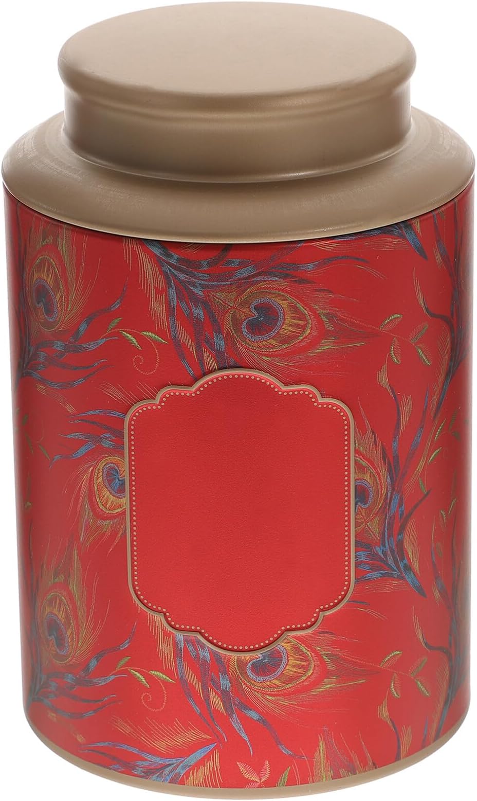 Amazon.com: Kichvoe Tin Box Tea Tin Canister with Airtight Lid Loose ...