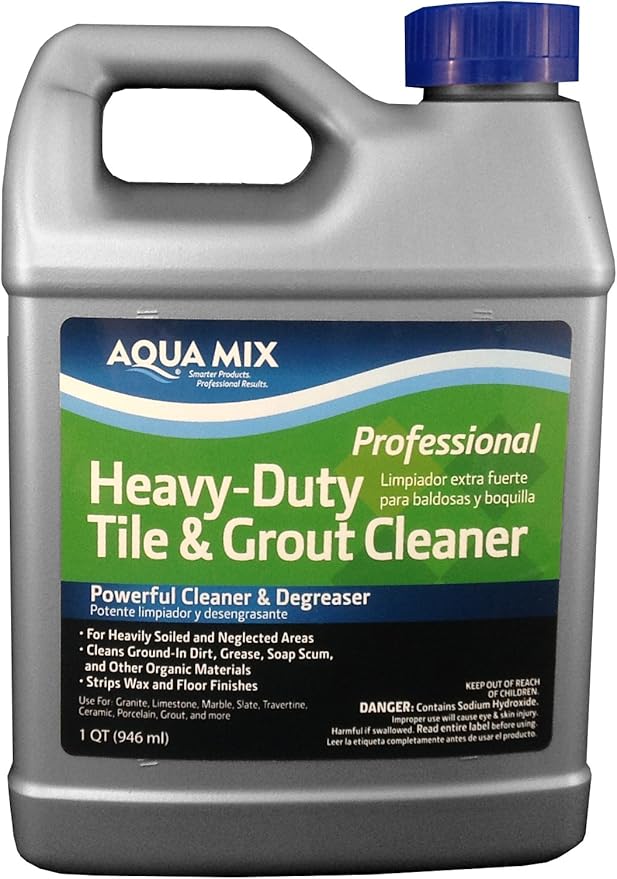 Aqua Mix Heavy Duty Tile and Grout Cleaner 946 ml - Floor Cleaners ...