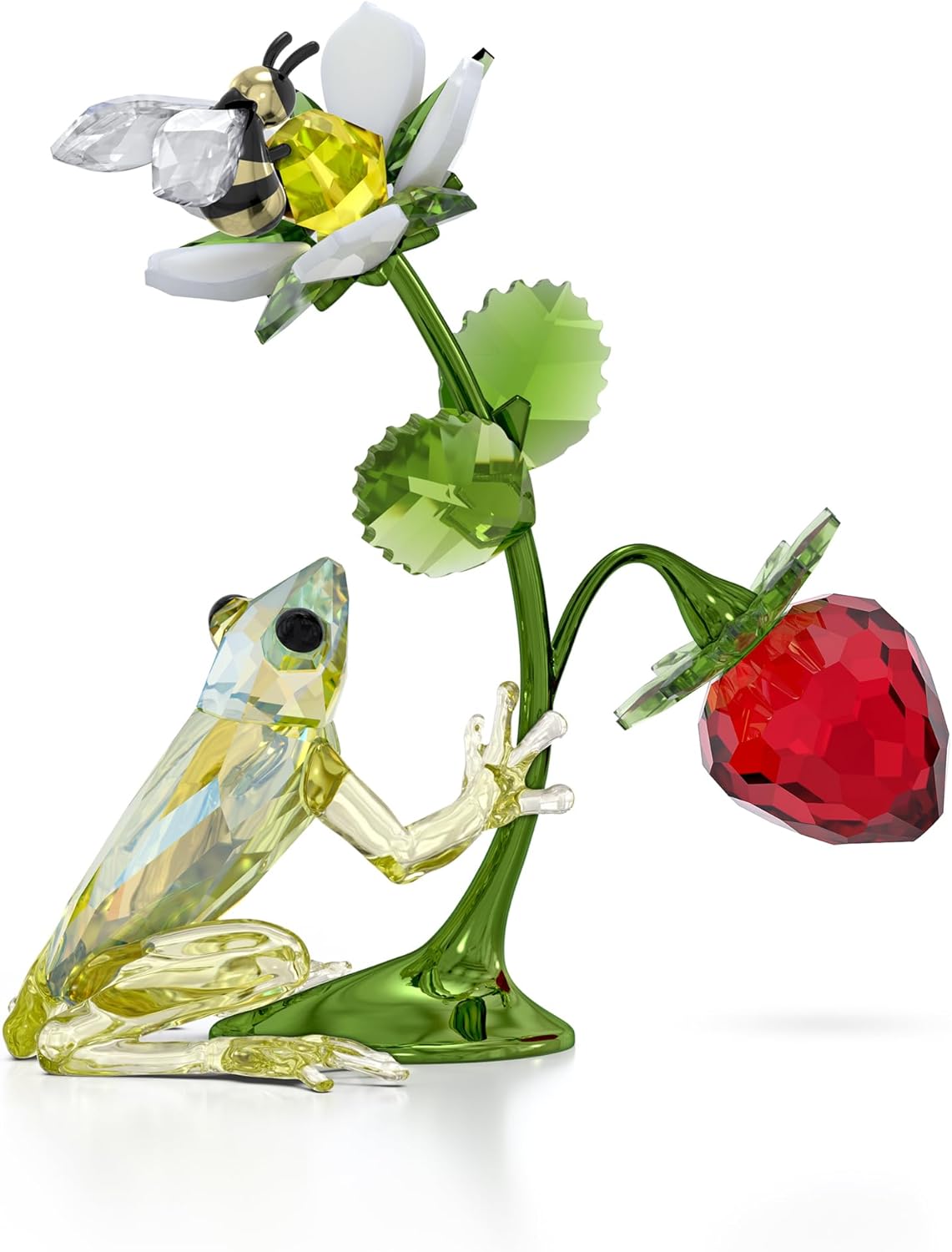 Amazon.com: Swarovski Idyllia Frog, Bee and Strawberry : Home & Kitchen
