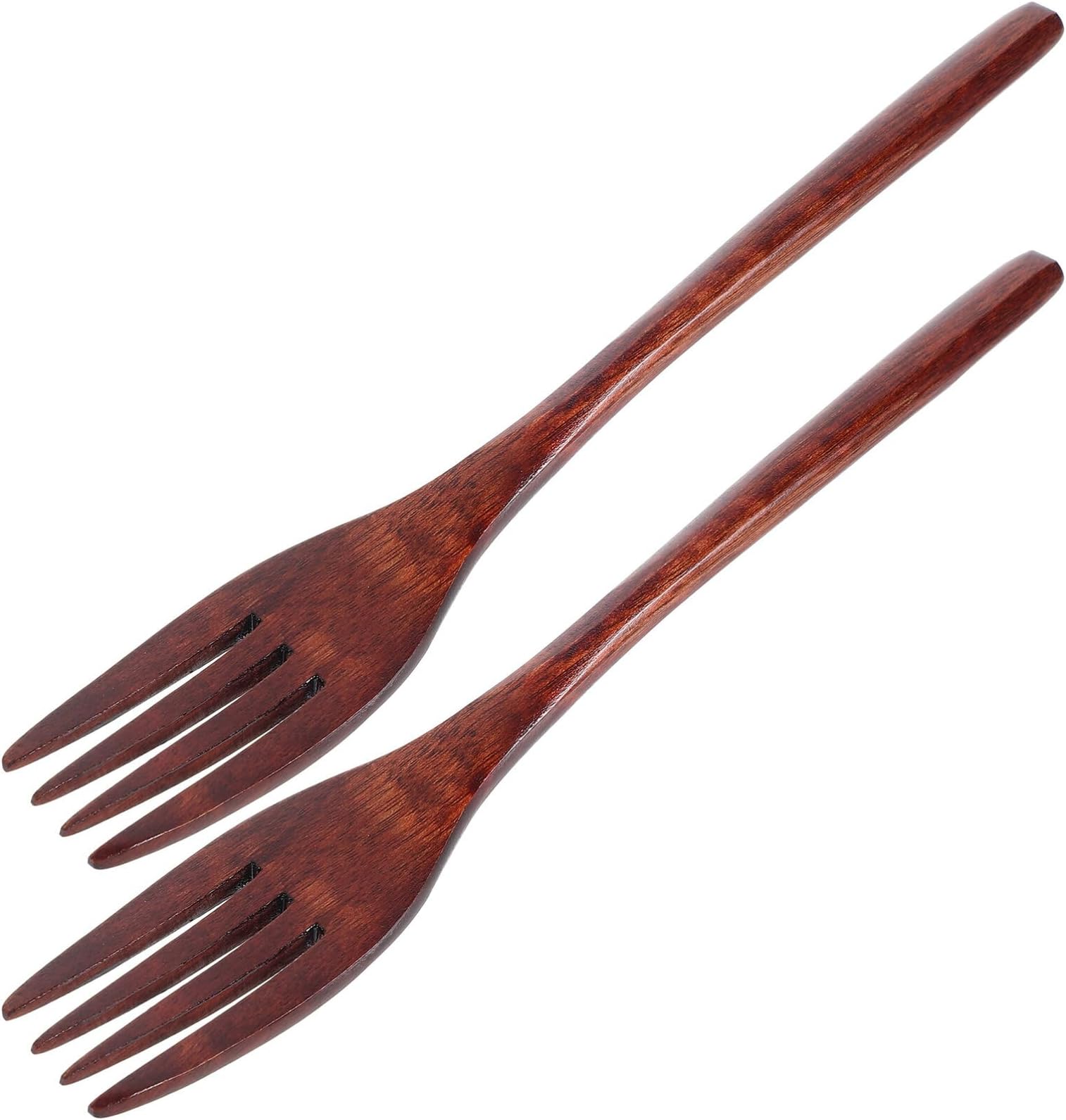 Amazon.com: ABOOFAN 2Pcs wooden cooking fork Japan Large Wooden Fork ...