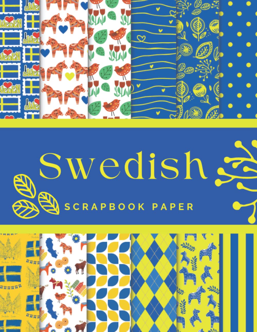 Swedish Scrapbook Paper: Ideal DIY, Craft Projects, Card Making ...
