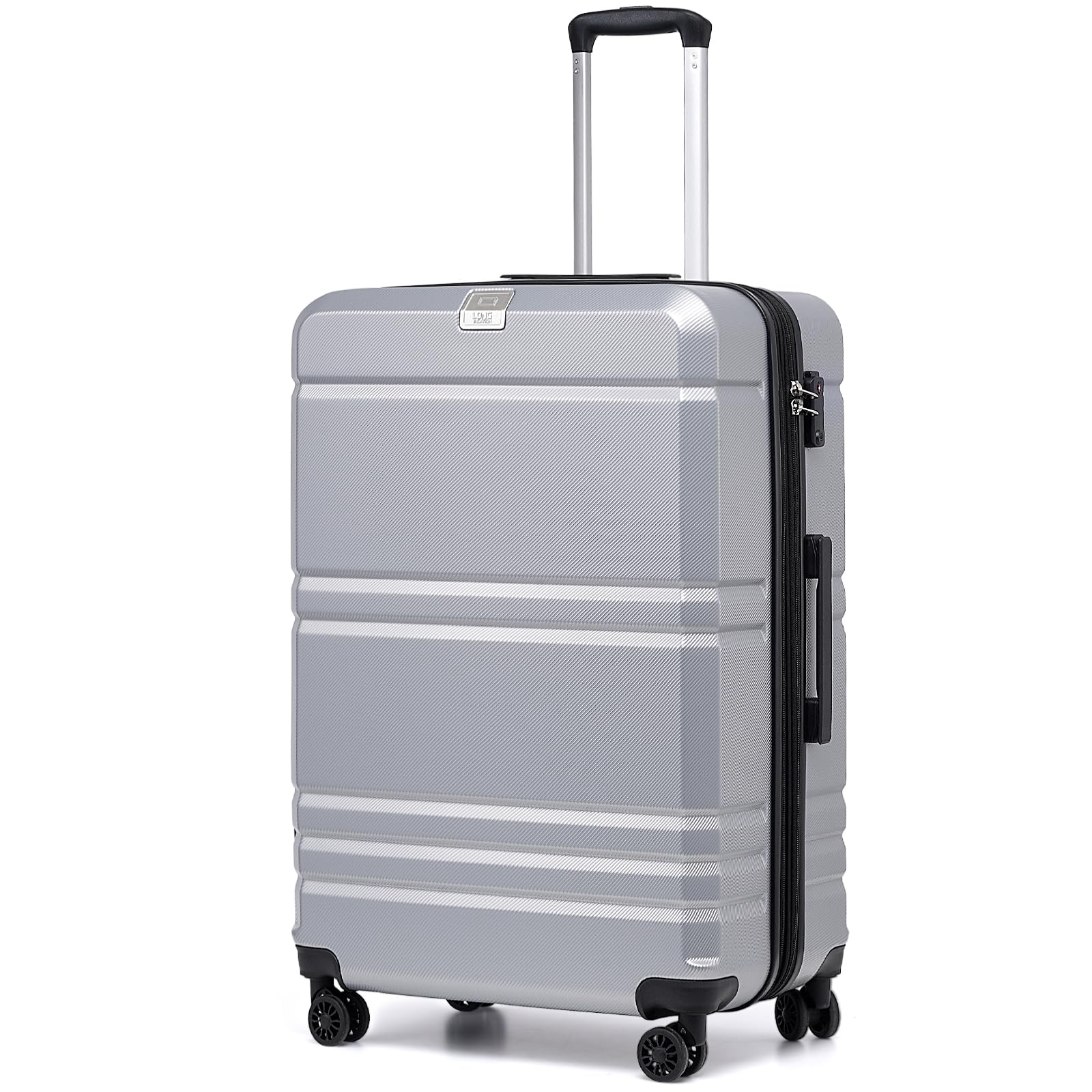Snapklik.com : LONG VACATION Hardside Expandable Carry On Luggage ...