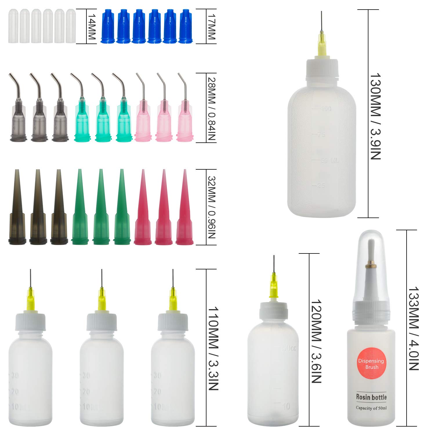 Snapklik.com : FJNATINH Precision Tip Applicator Bottle, Mini Glue ...